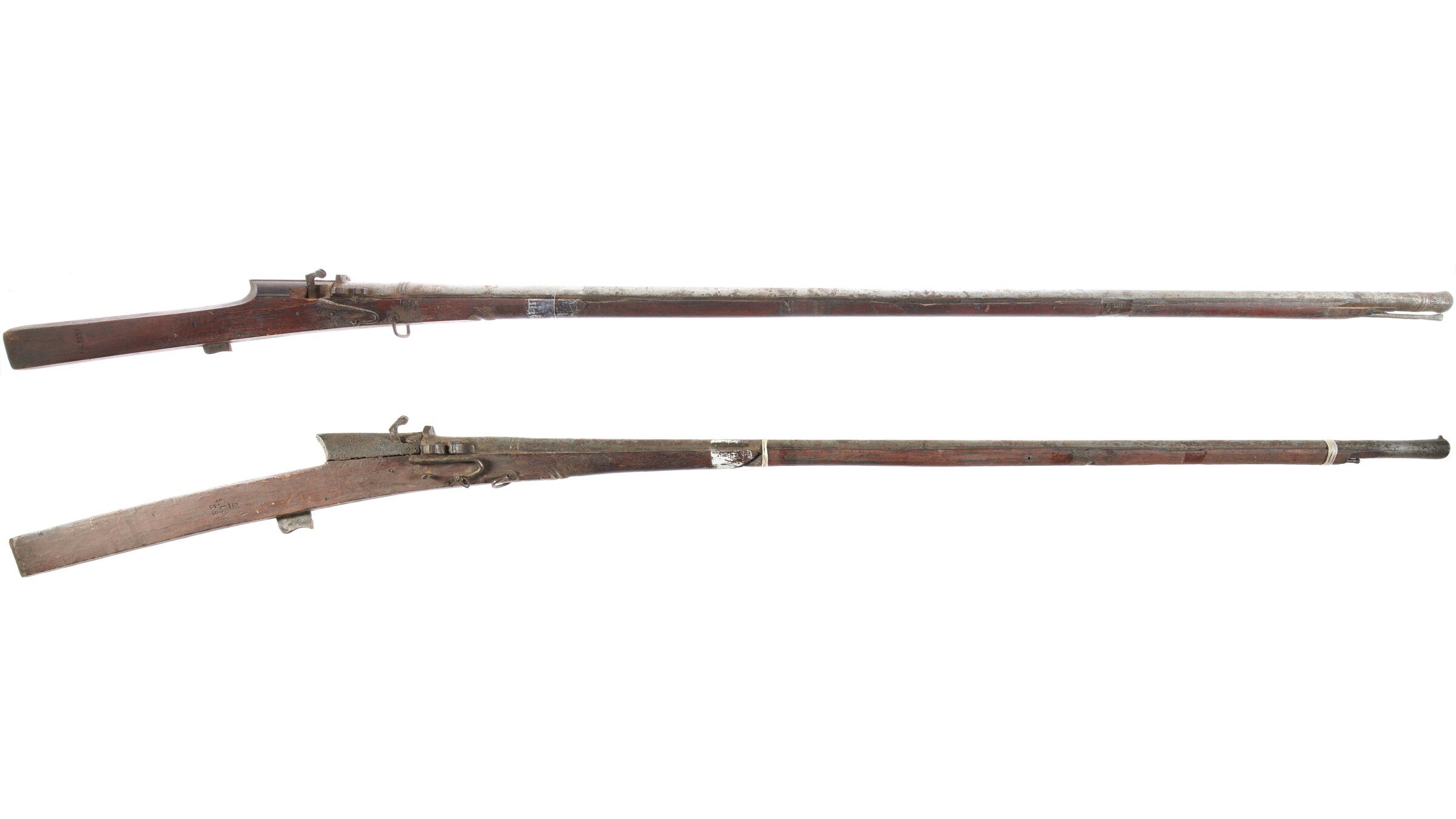 Two Asian Matchlock Muskets | Rock Island Auction