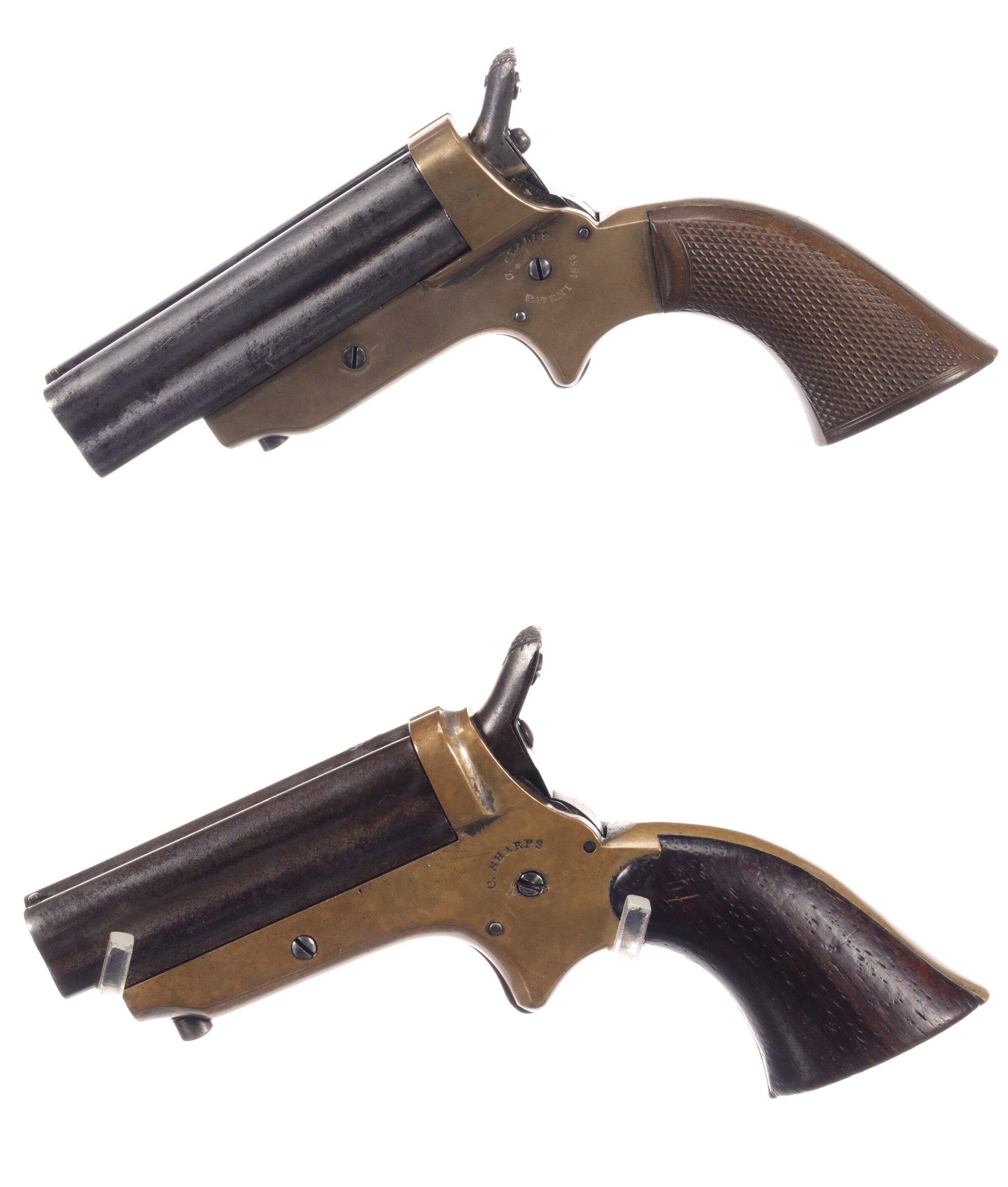 Two C. Sharps Pepperbox Pistols | Rock Island Auction
