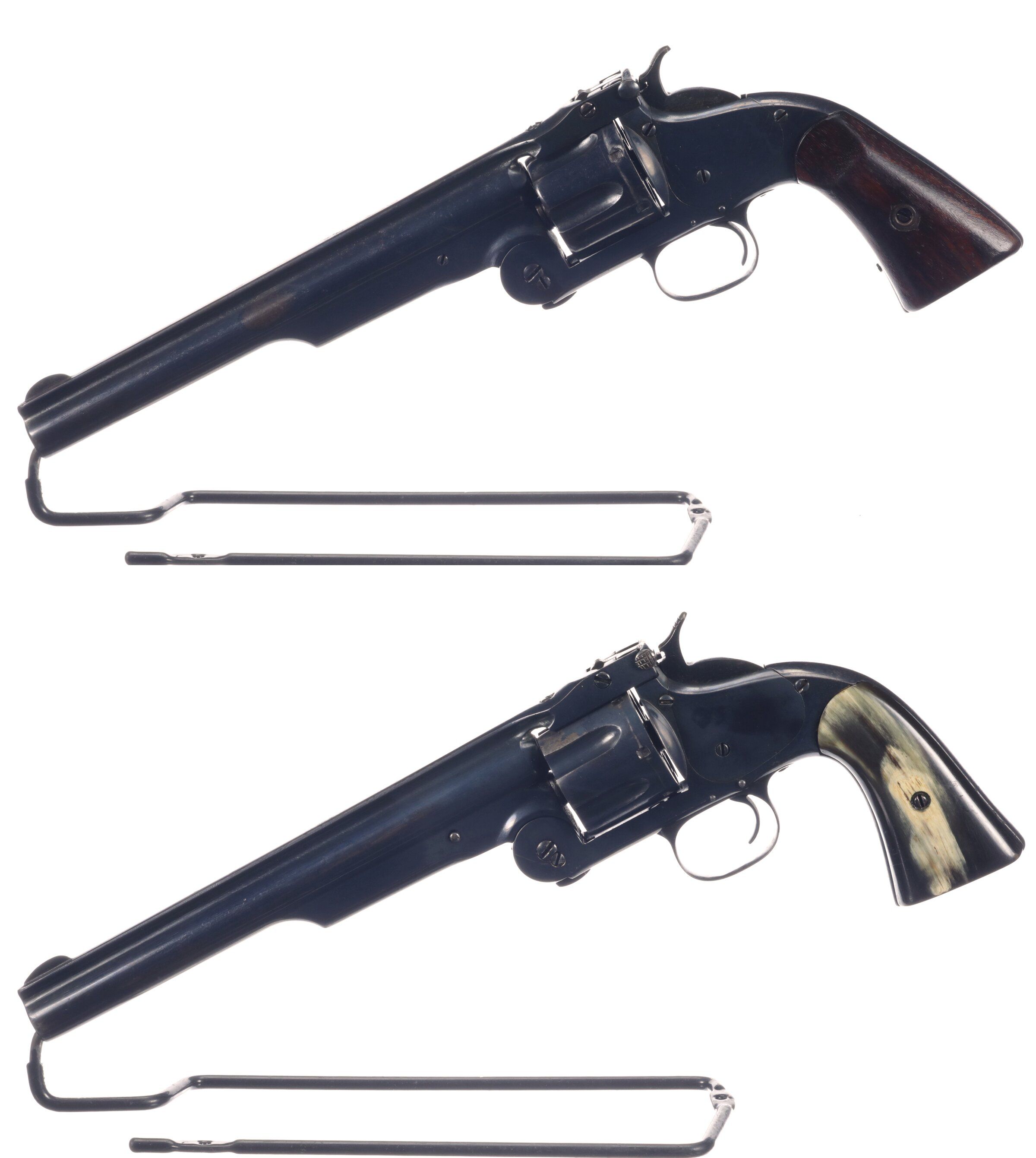 Two Smith & Wesson Model No. 3 Second Model American Revolvers | Rock ...