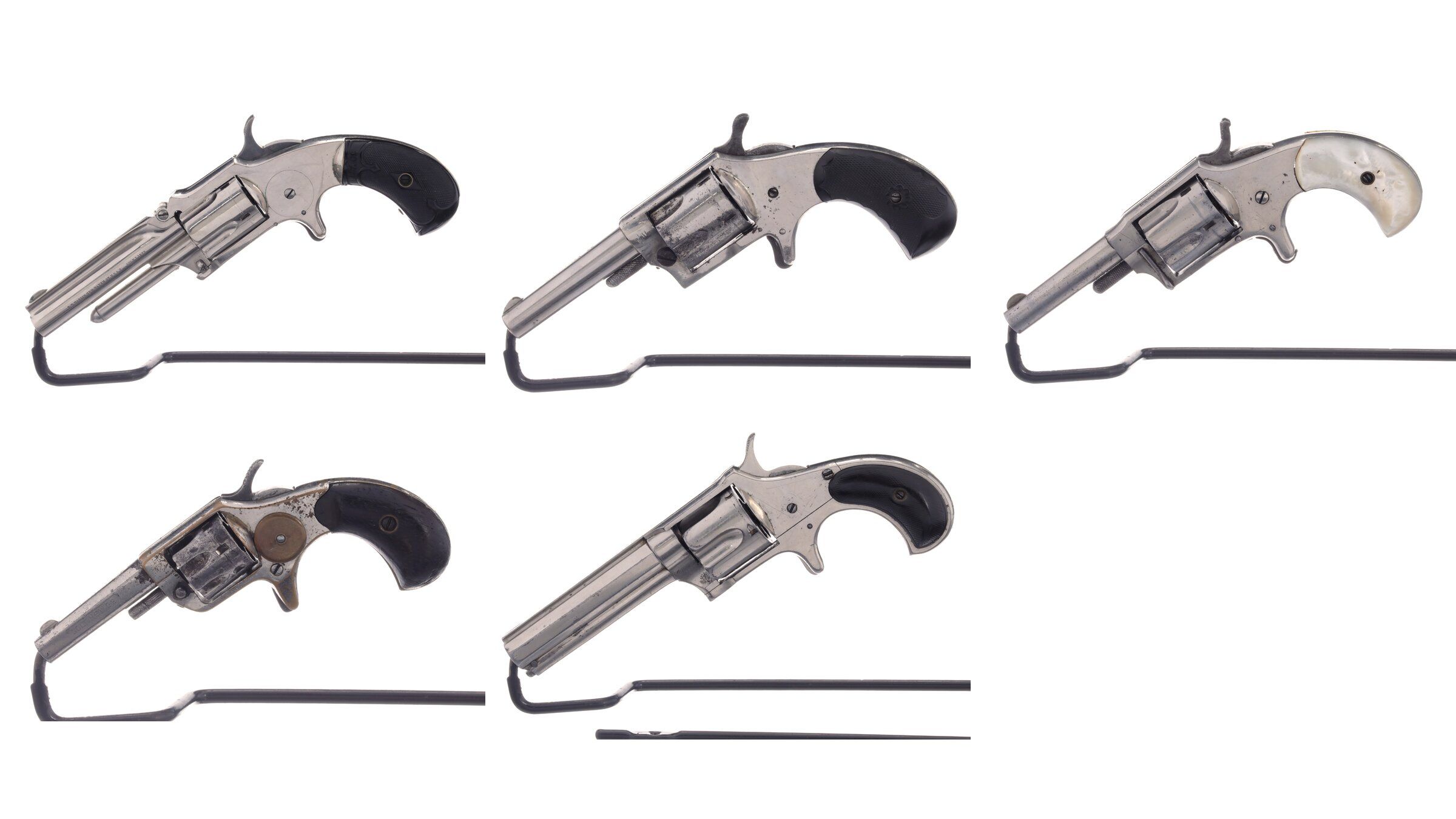 Five Spur Trigger Revolvers | Rock Island Auction