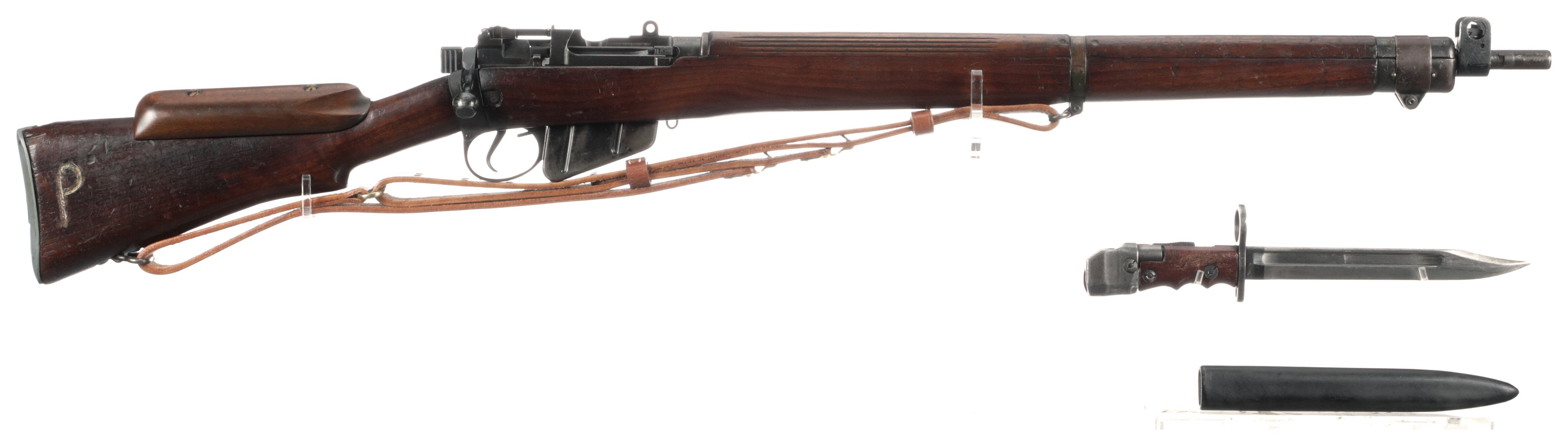 British Enfield No. 4 Mk. I T Bolt Action Sniper Rifle with Bay | Rock ...