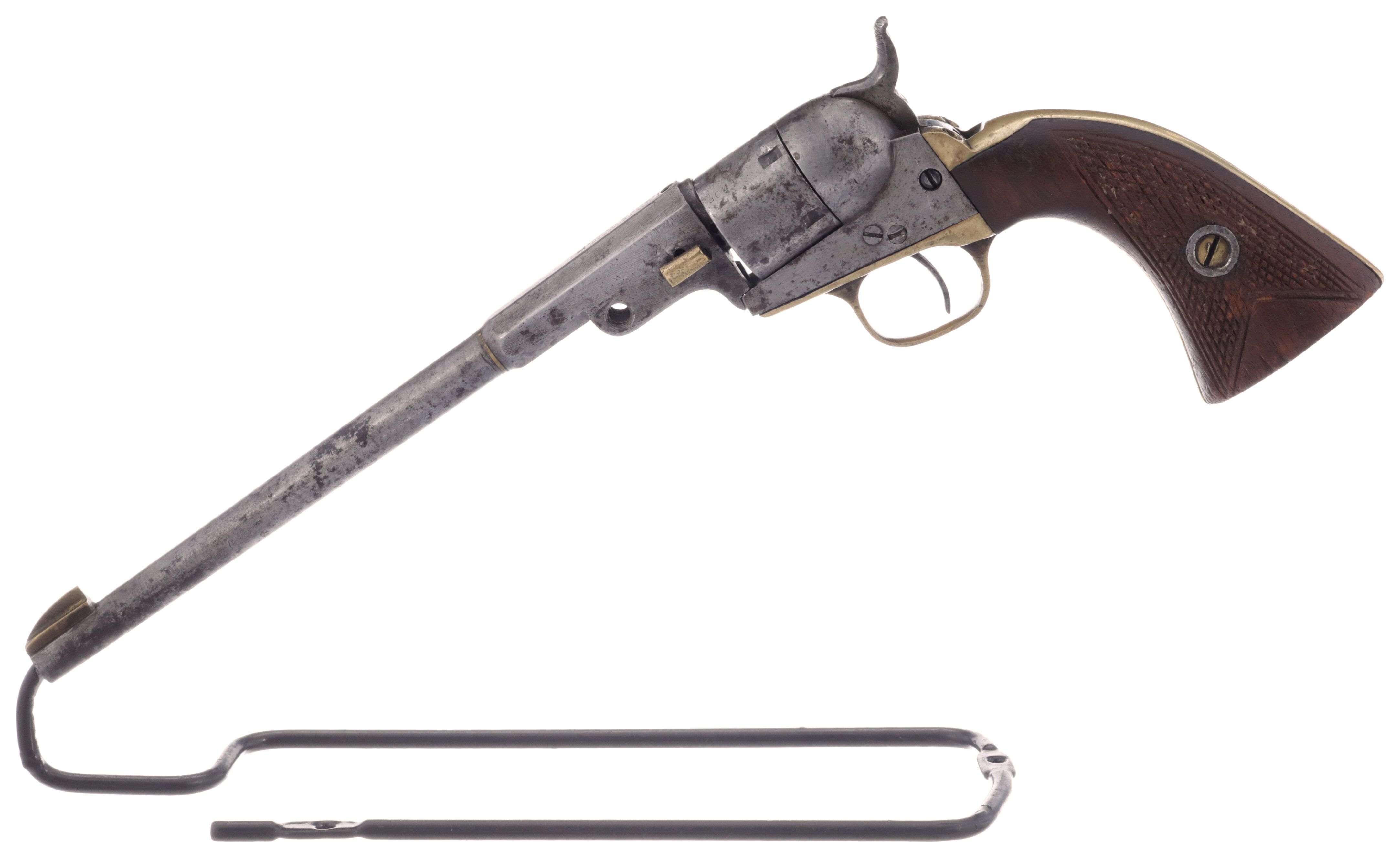 Colt Model 1849 Pocket .22 RF Conversion Revolver | Rock Island Auction