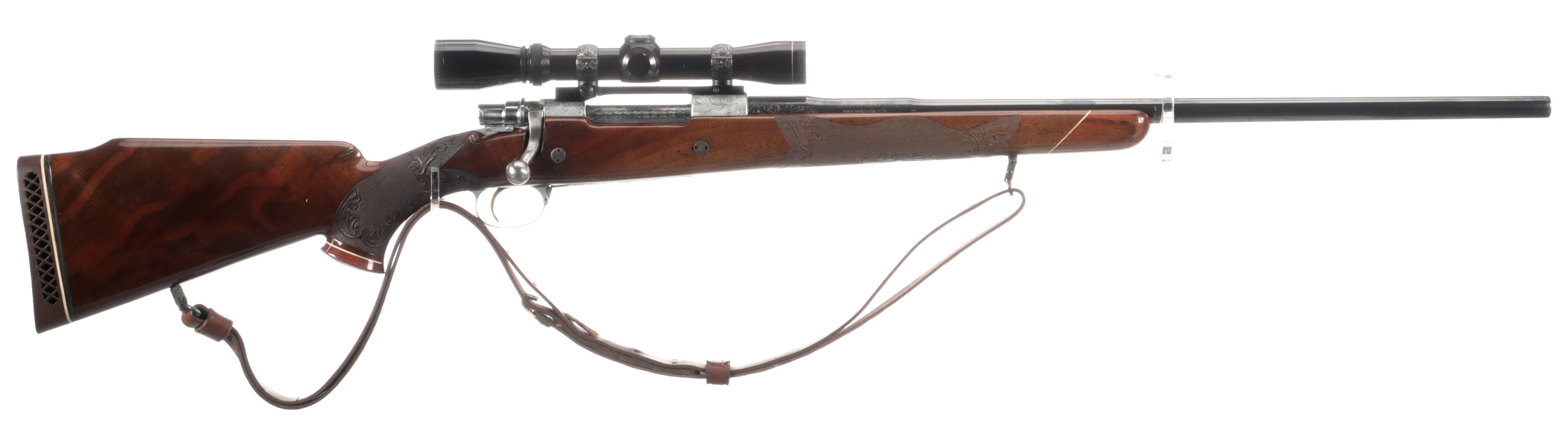 Engraved Browning High-Power Olympian Grade Rifle with Scope | Rock ...