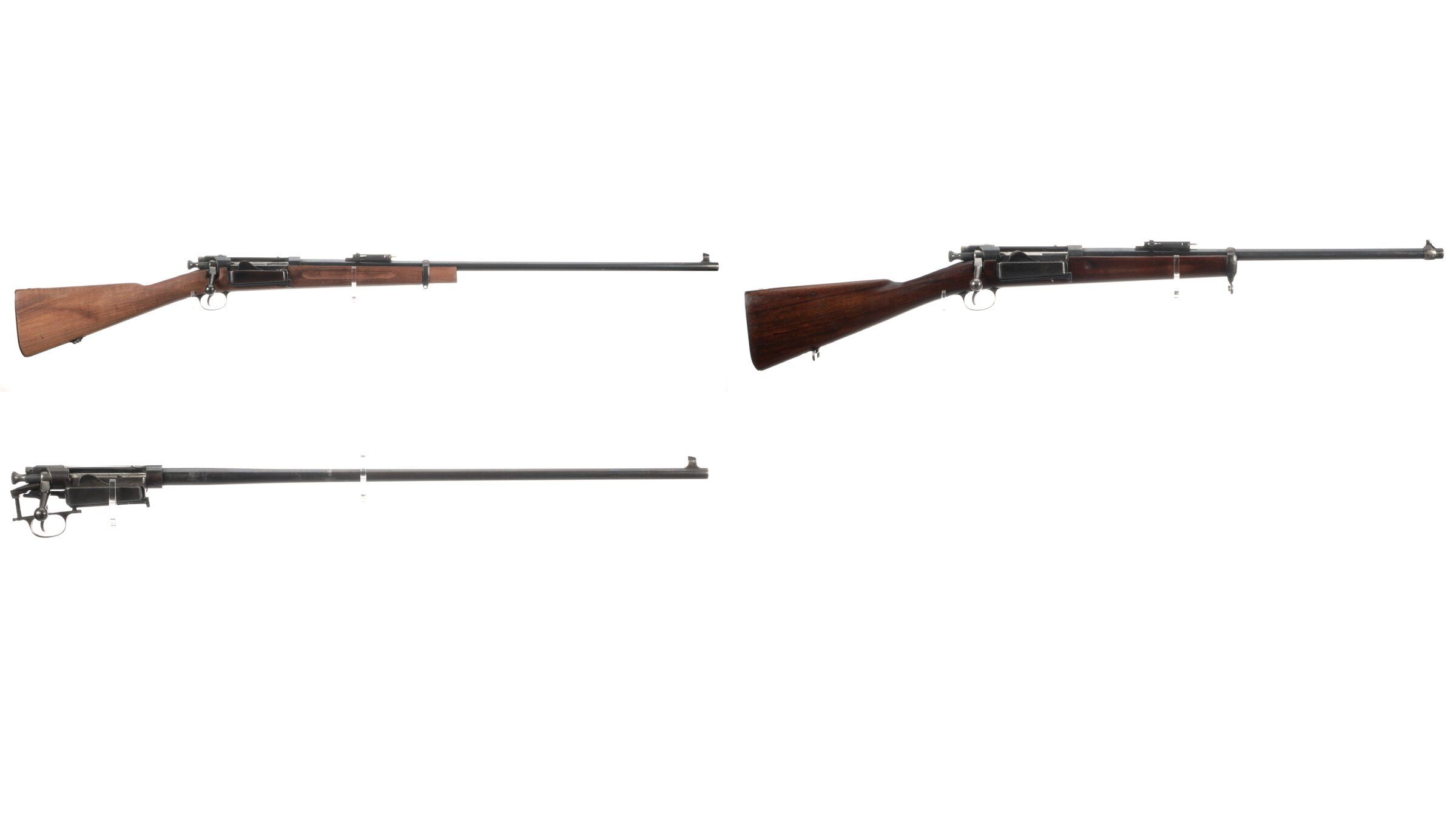 Three U.S. Springfield Armory Krag Pattern Bolt Action Long Guns | Rock ...