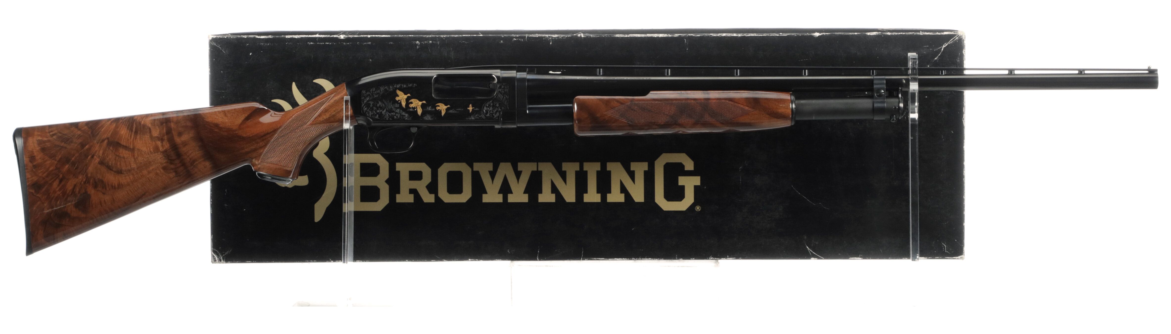 Browning 20 Ga. Model 12 Grade V Slide Action Shotgun with Box | Rock ...