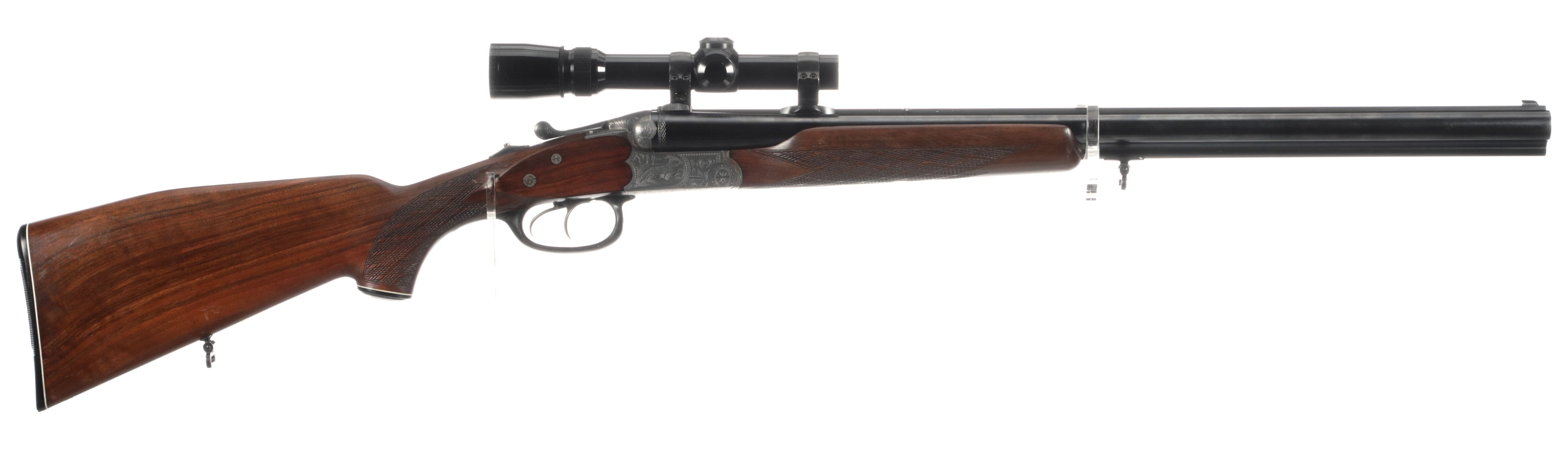 Factory Game Scene Engraved J. P. Sauer & Sohn Drilling | Rock Island ...