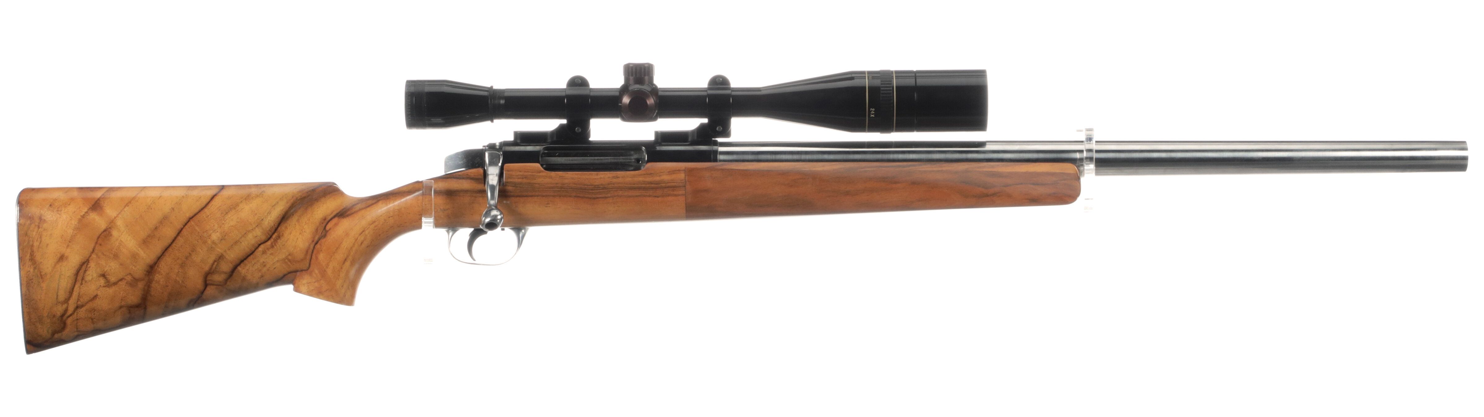 Shilen Round Action Single Shot Bolt Action Rifle with Scope | Rock ...