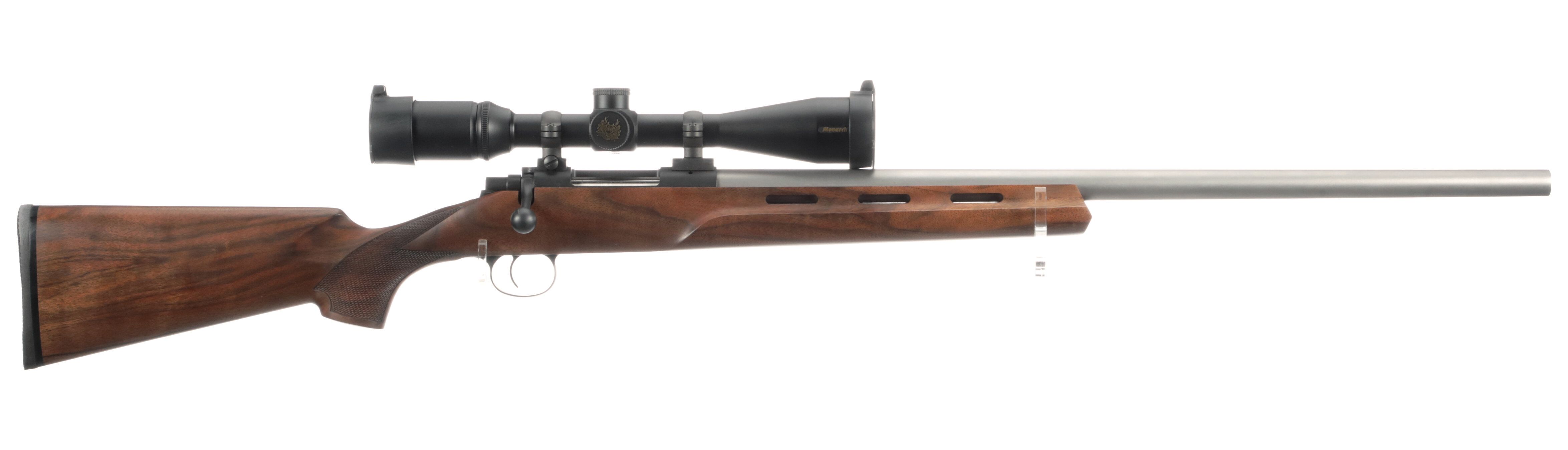 Scoped Cooper Arms Model 21 Bolt Action Single Shot Rifle | Rock Island ...