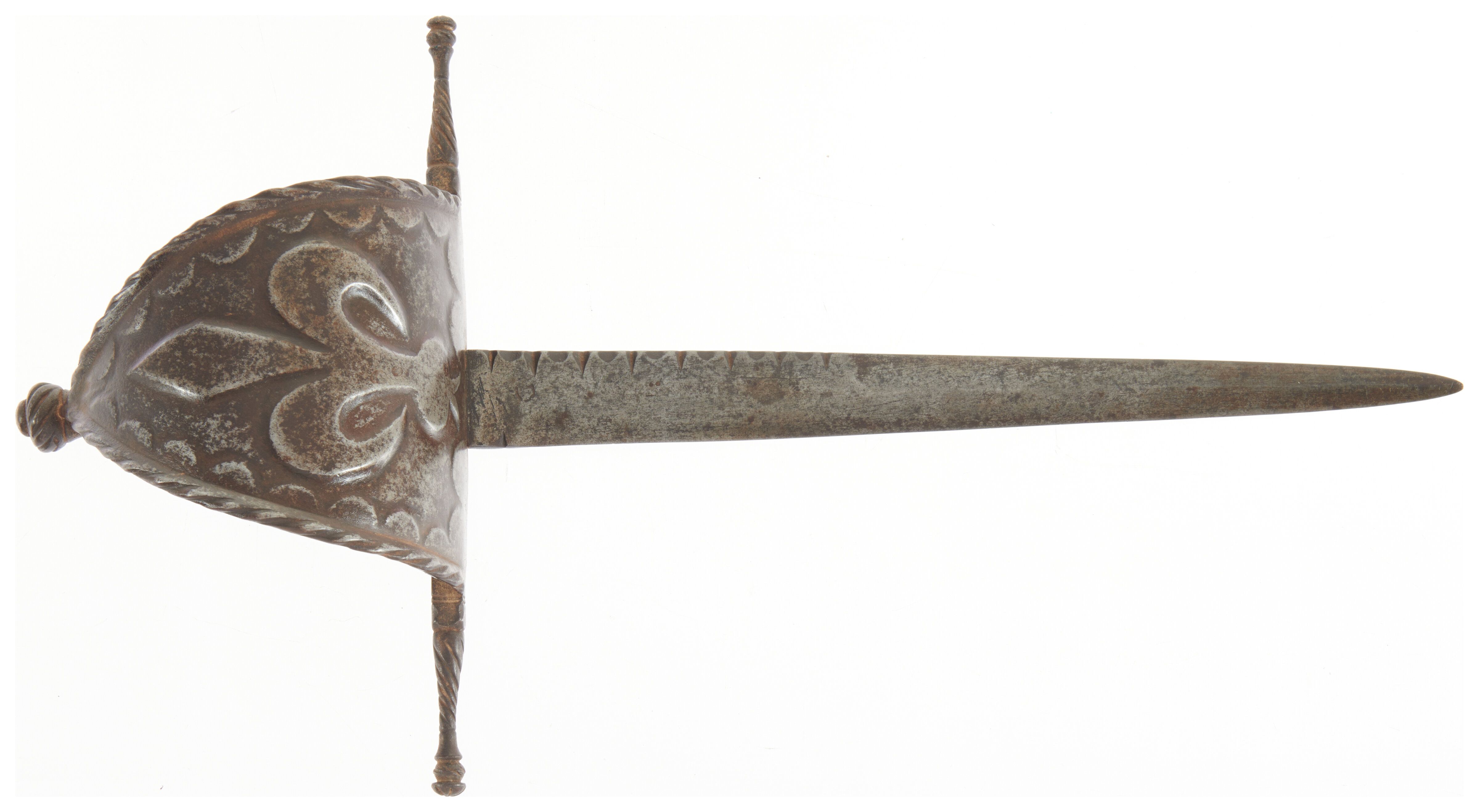 17th Century French Style "Main-Gauche" Parrying Dagger | Rock Island ...