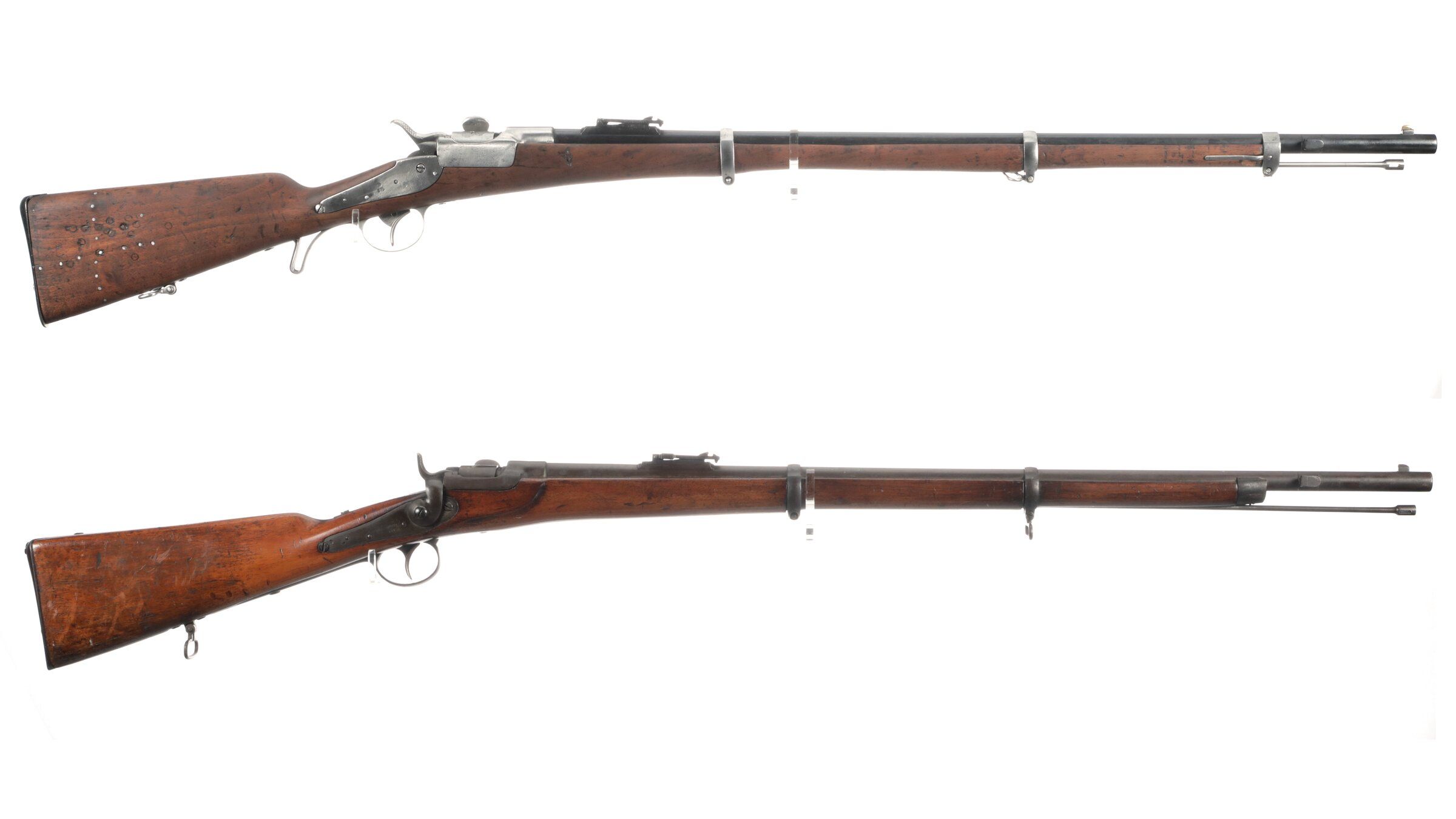 Two Austro-Hungarian Werndl Model 1868 Single Shot Rifles | Rock Island ...