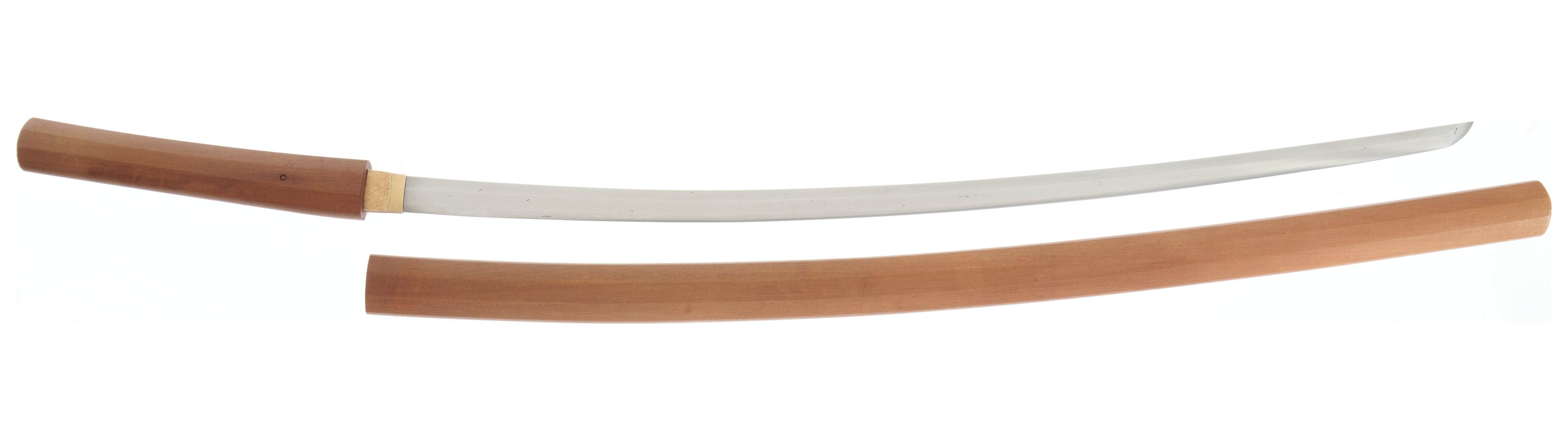 Katana-Length Japanese Sword Blade in Shirasaya Fittings | Rock Island ...