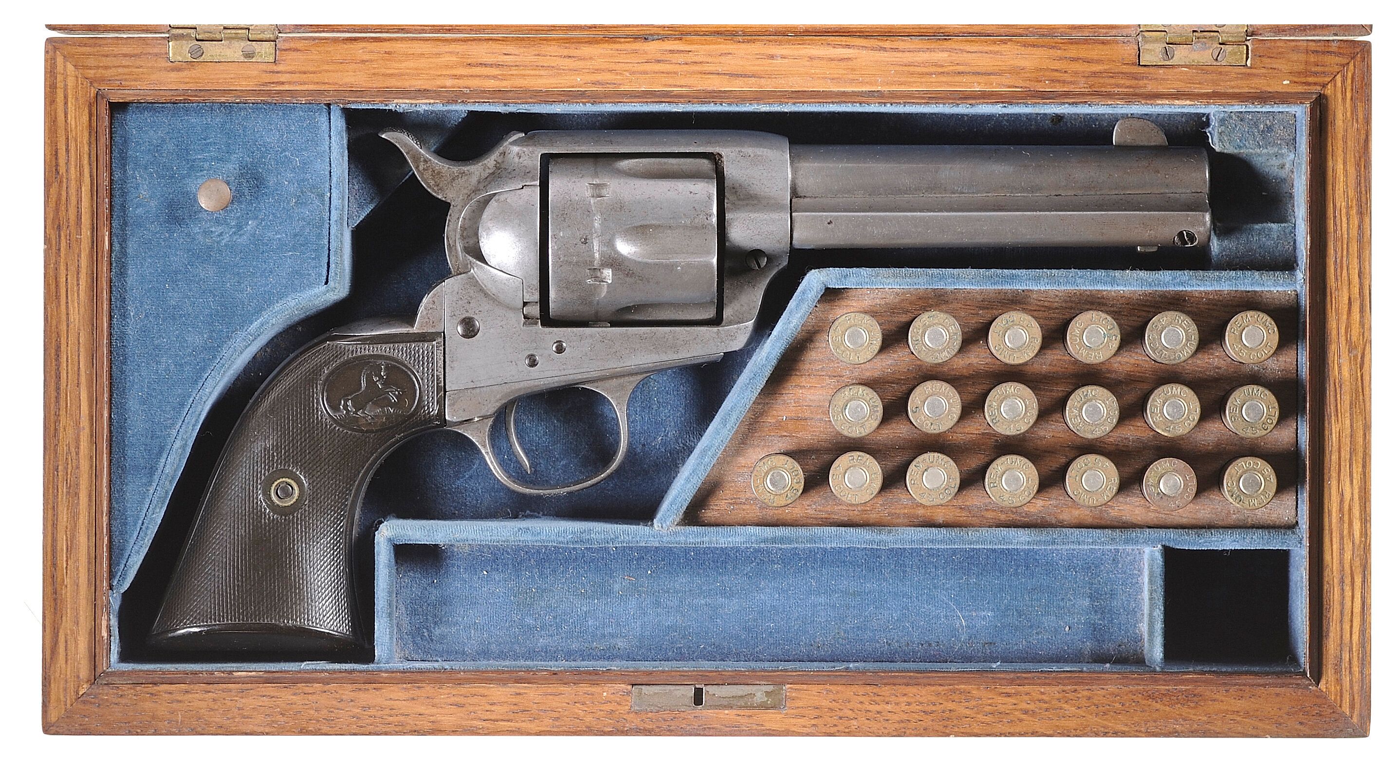 Copper Queen Mine Shipped Colt Single Action Army Revolver | Rock ...