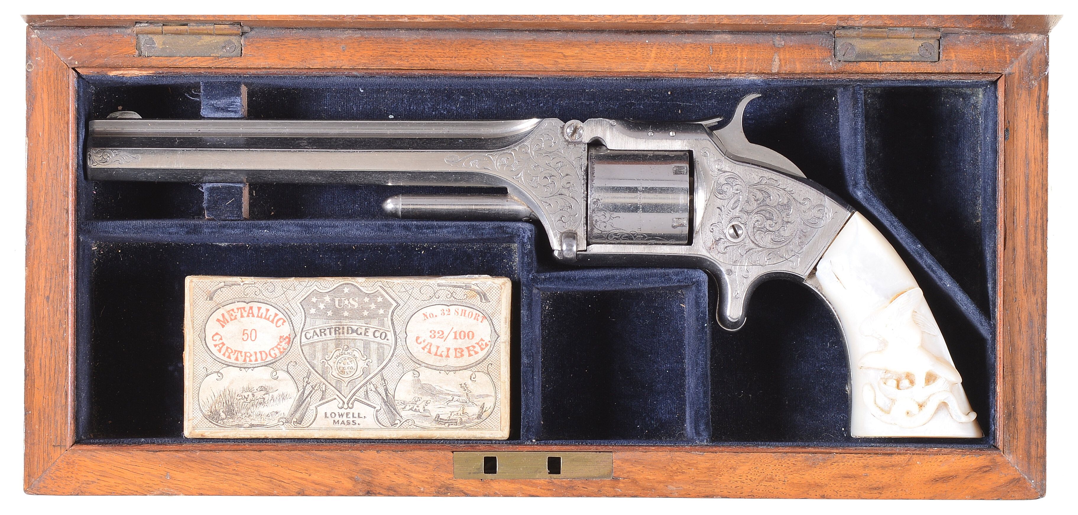 Engraved Smith & Wesson Model No. 2 "Old Army" Revolver | Rock Island ...