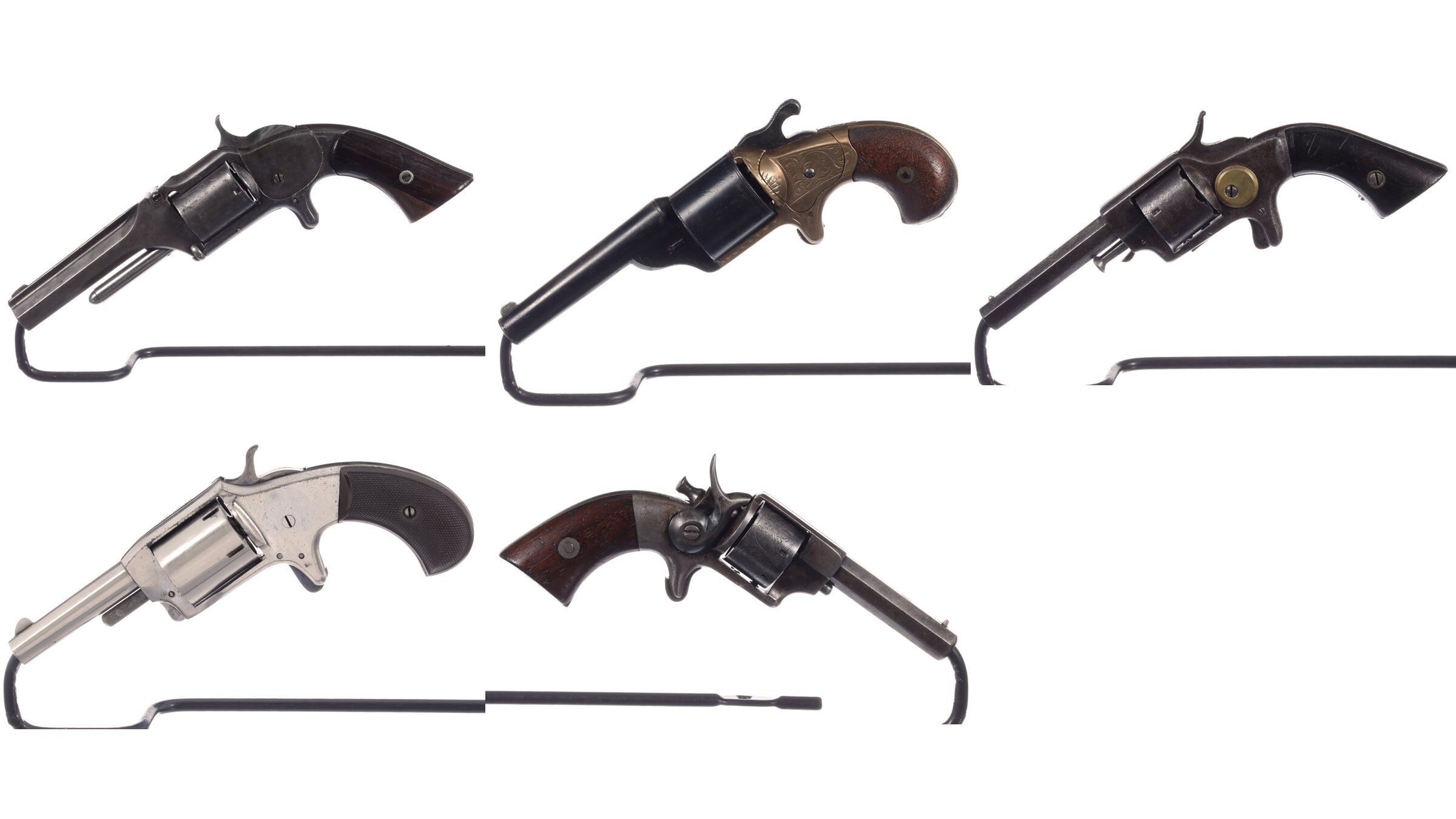 Five American Spur Trigger Revolvers | Rock Island Auction