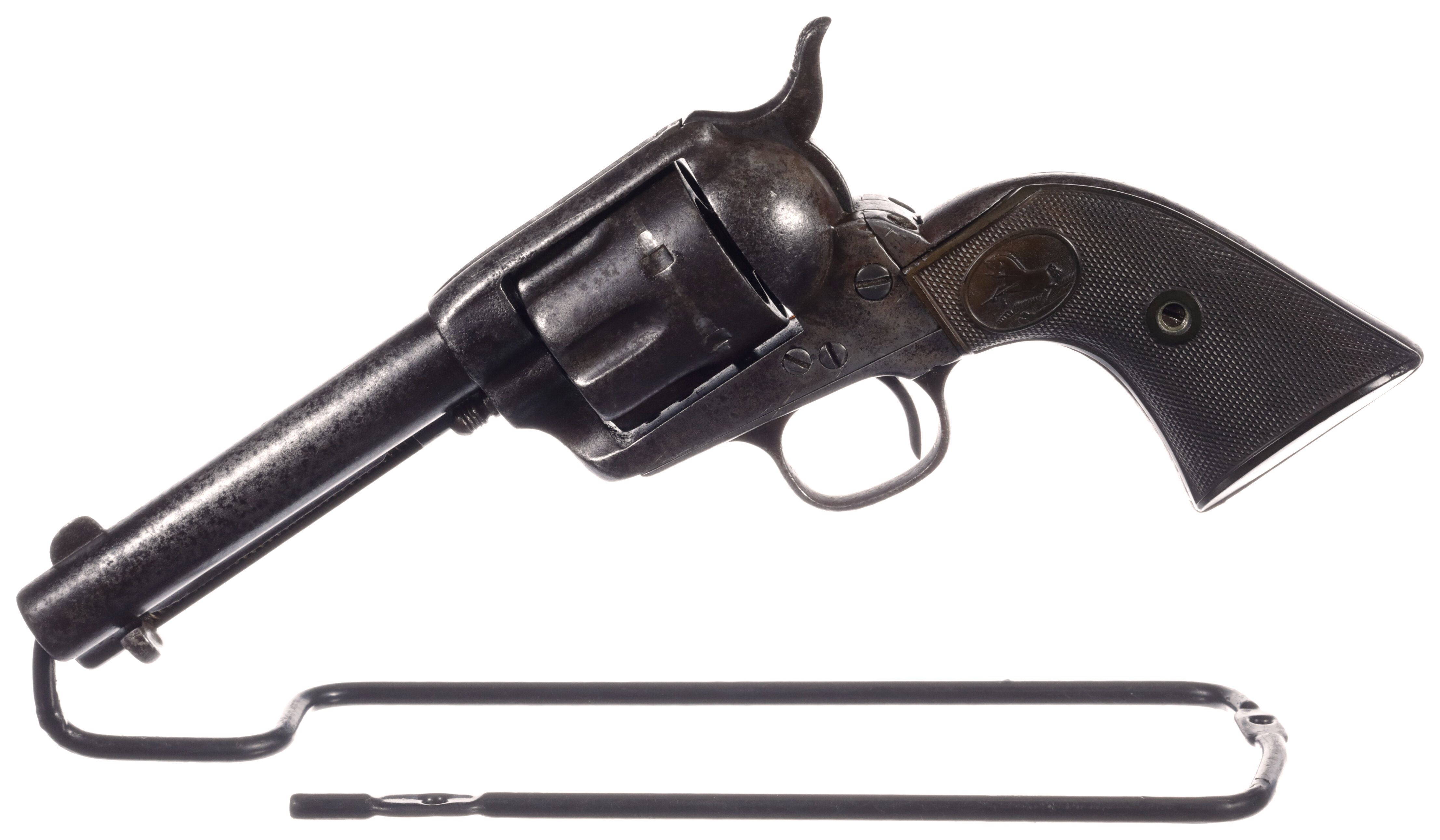 Antique Colt Black Powder Frame Single Action Army Revolver | Rock ...