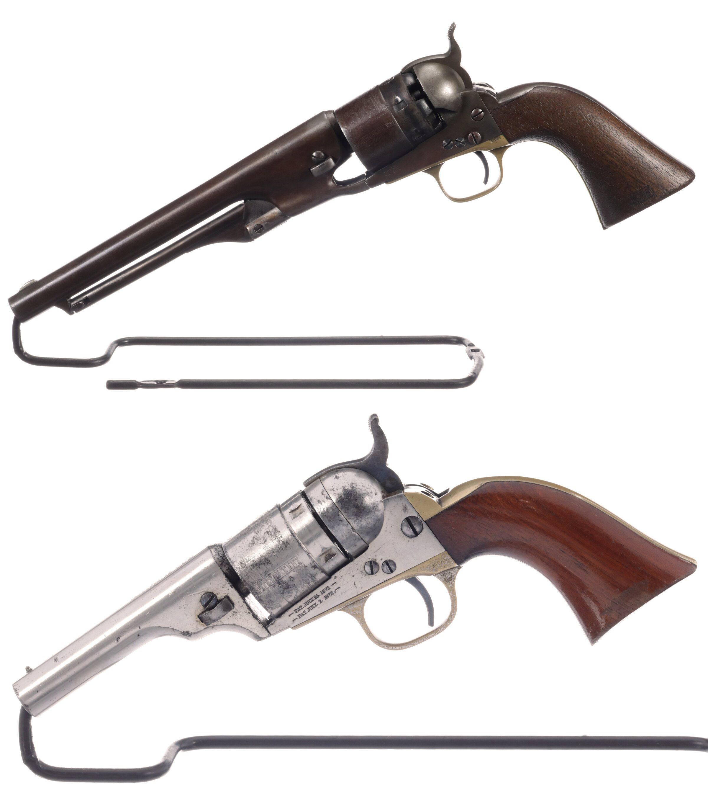 Two Antique Colt Style Revolvers | Rock Island Auction