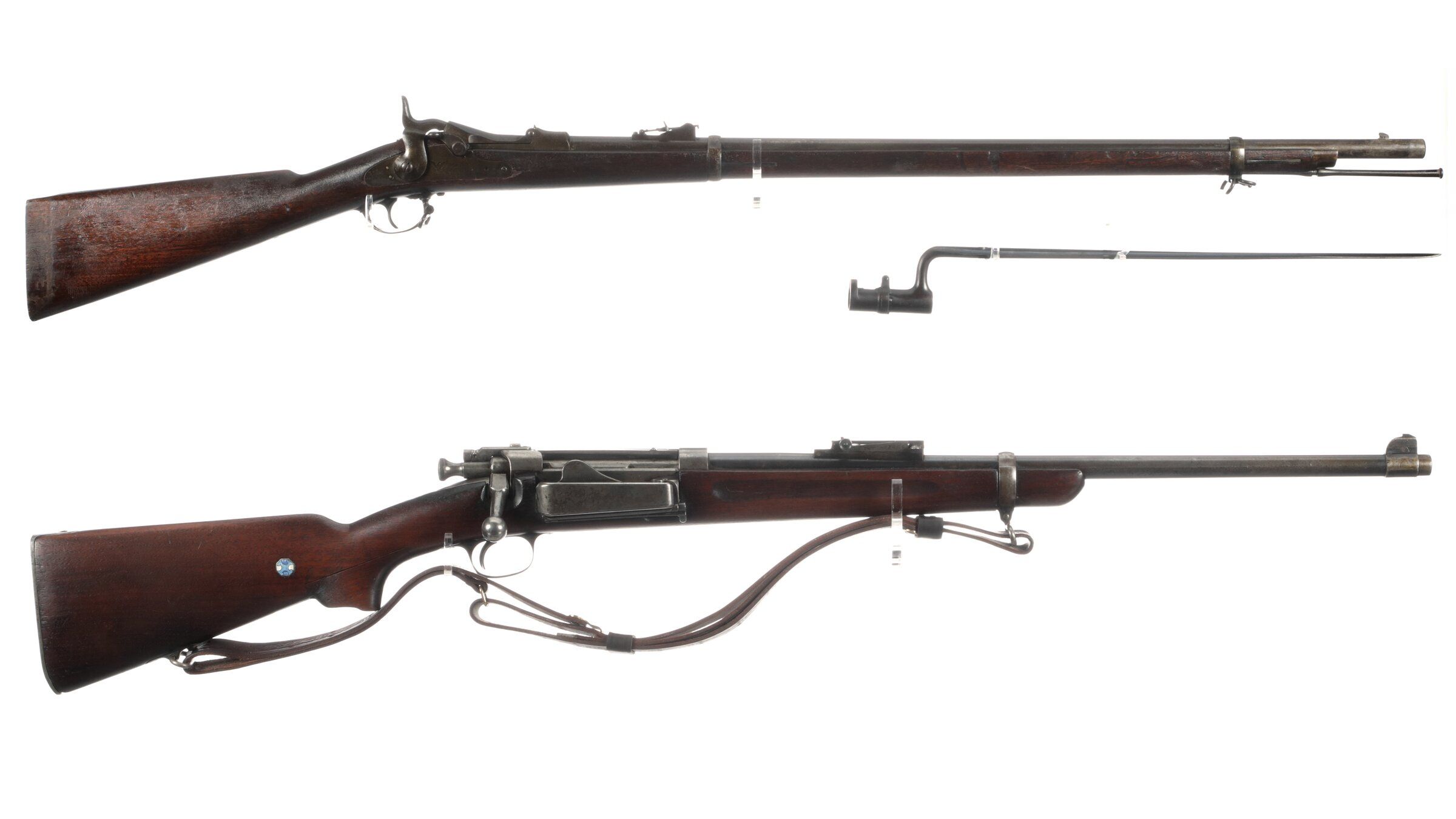 Two Antique American Rifles | Rock Island Auction