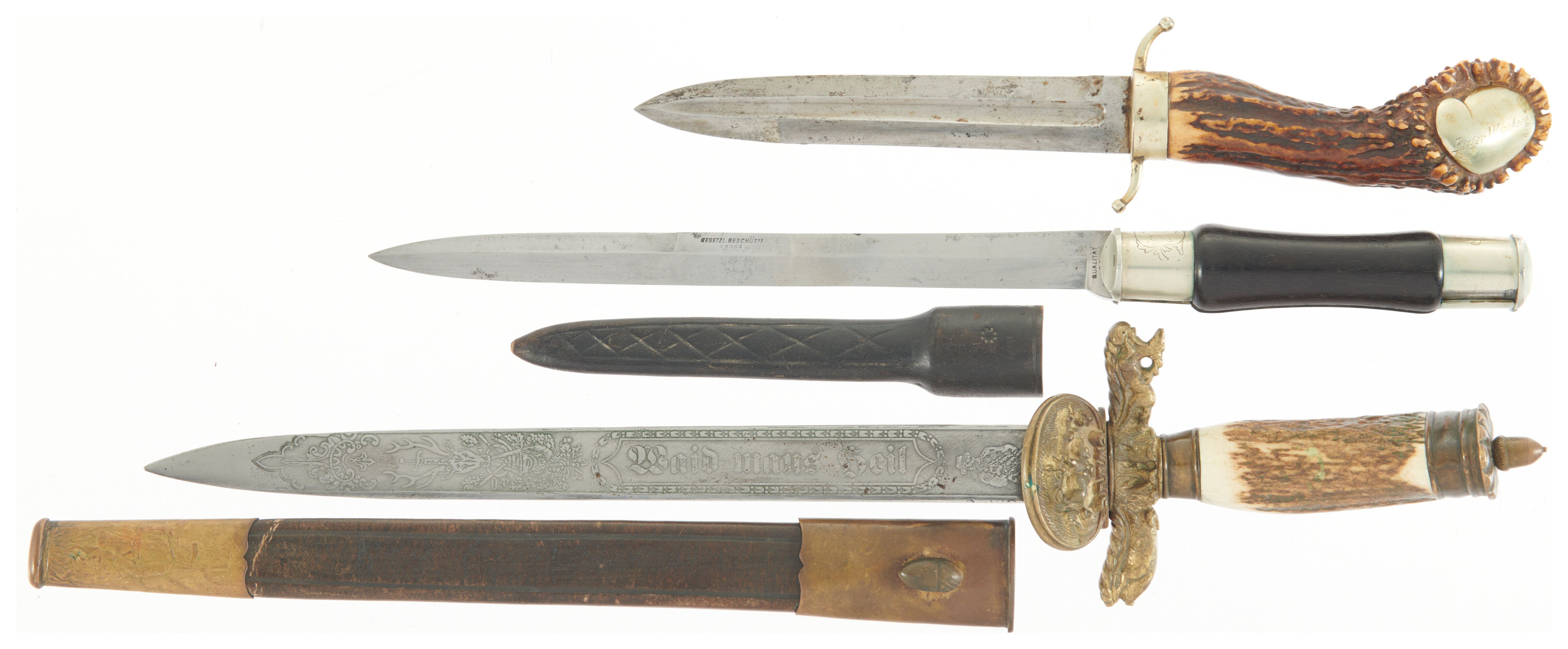 Three German Knives | Rock Island Auction