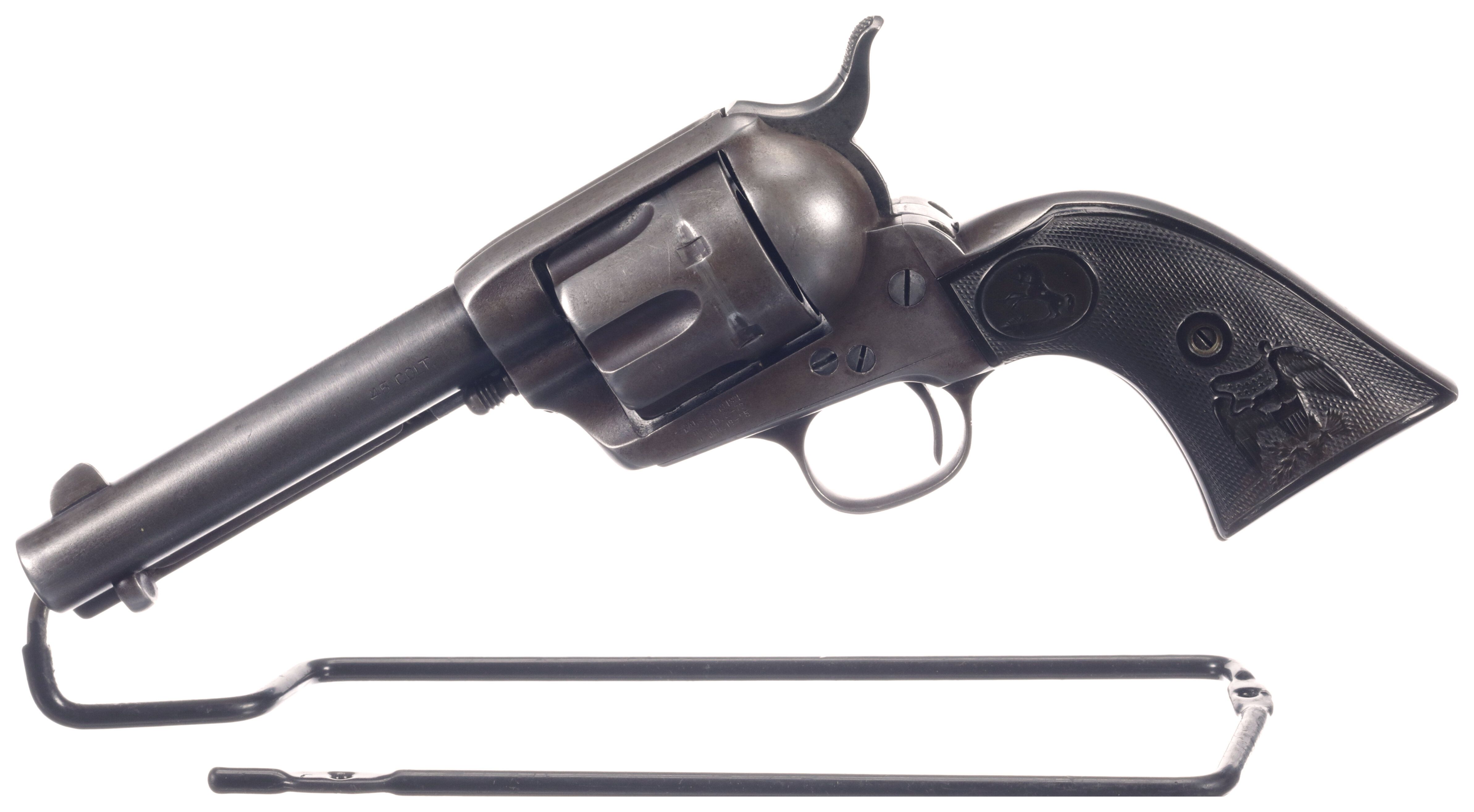 Antique Black Powder Frame Colt Single Action Army Revolver | Rock ...