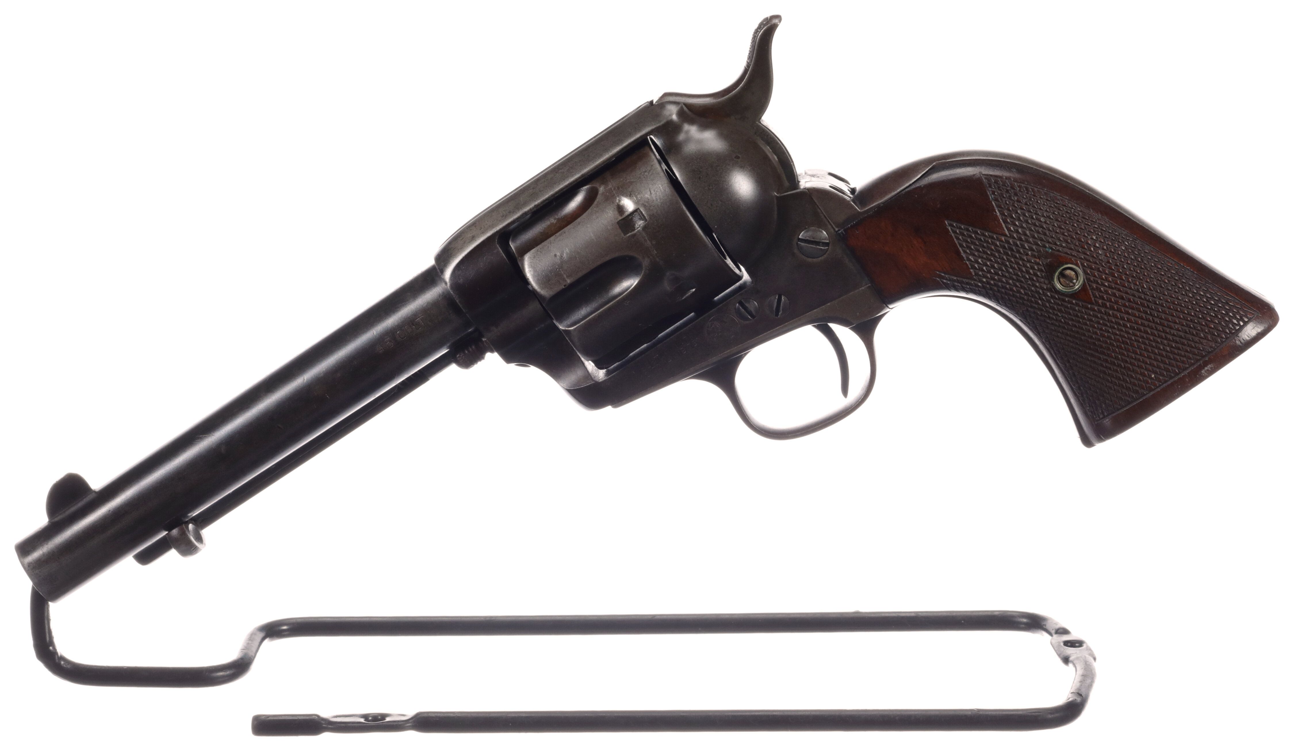 Antique Colt Black Powder Frame Single Action Army Revolver | Rock ...