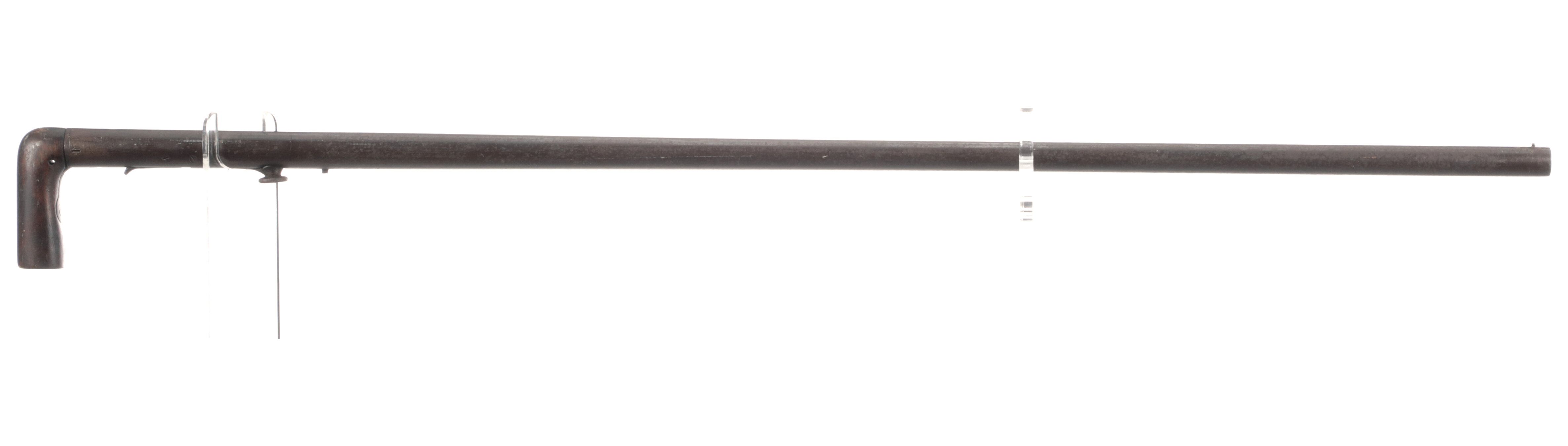 Day's Patent Underhammer Percussion Cane Gun | Rock Island Auction