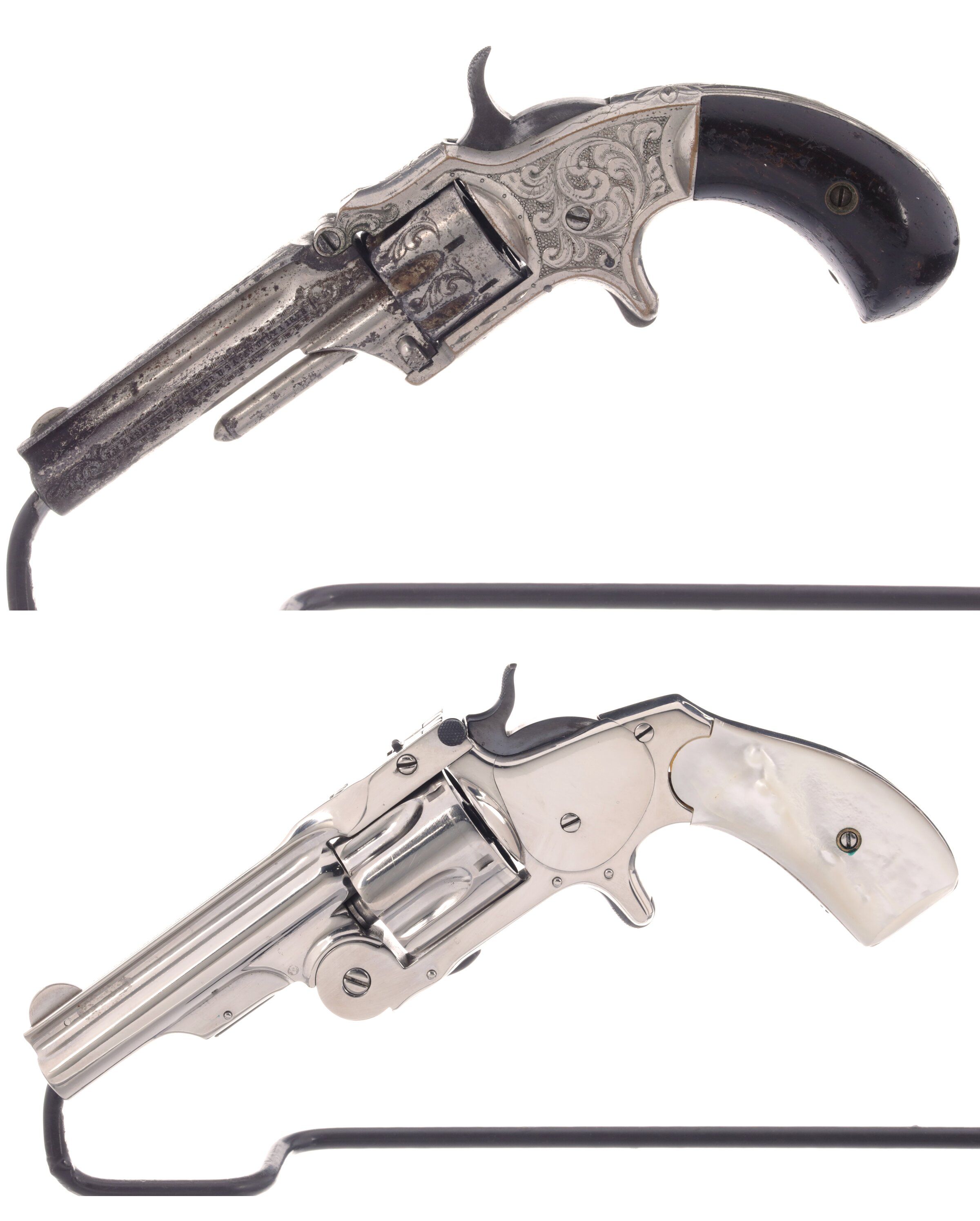 Two Antique American Spur Trigger Revolvers | Rock Island Auction