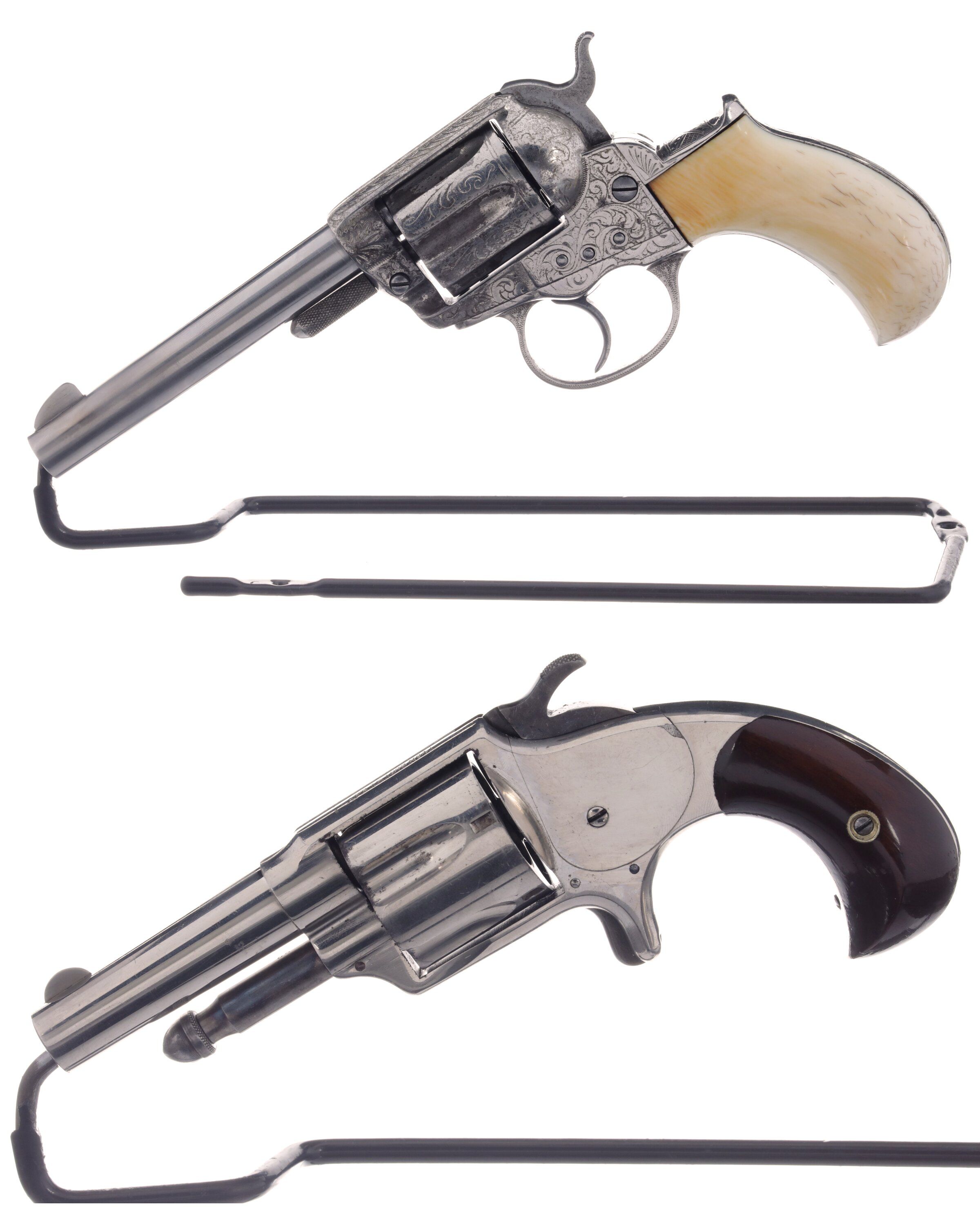 Two Antique American Revolvers | Rock Island Auction