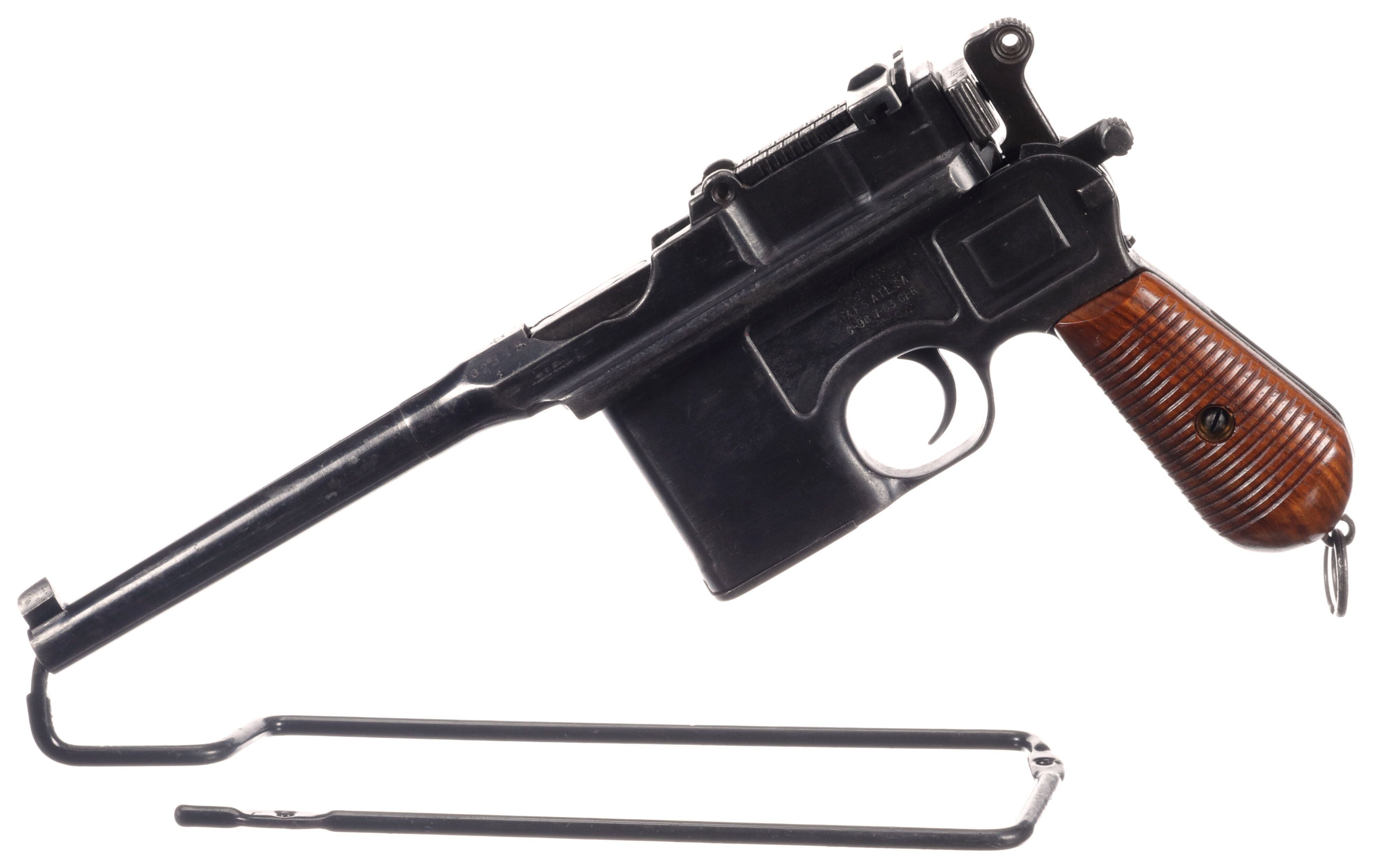 German Mauser C96 Broomhandle Semi-Automatic Pistol | Rock Island Auction