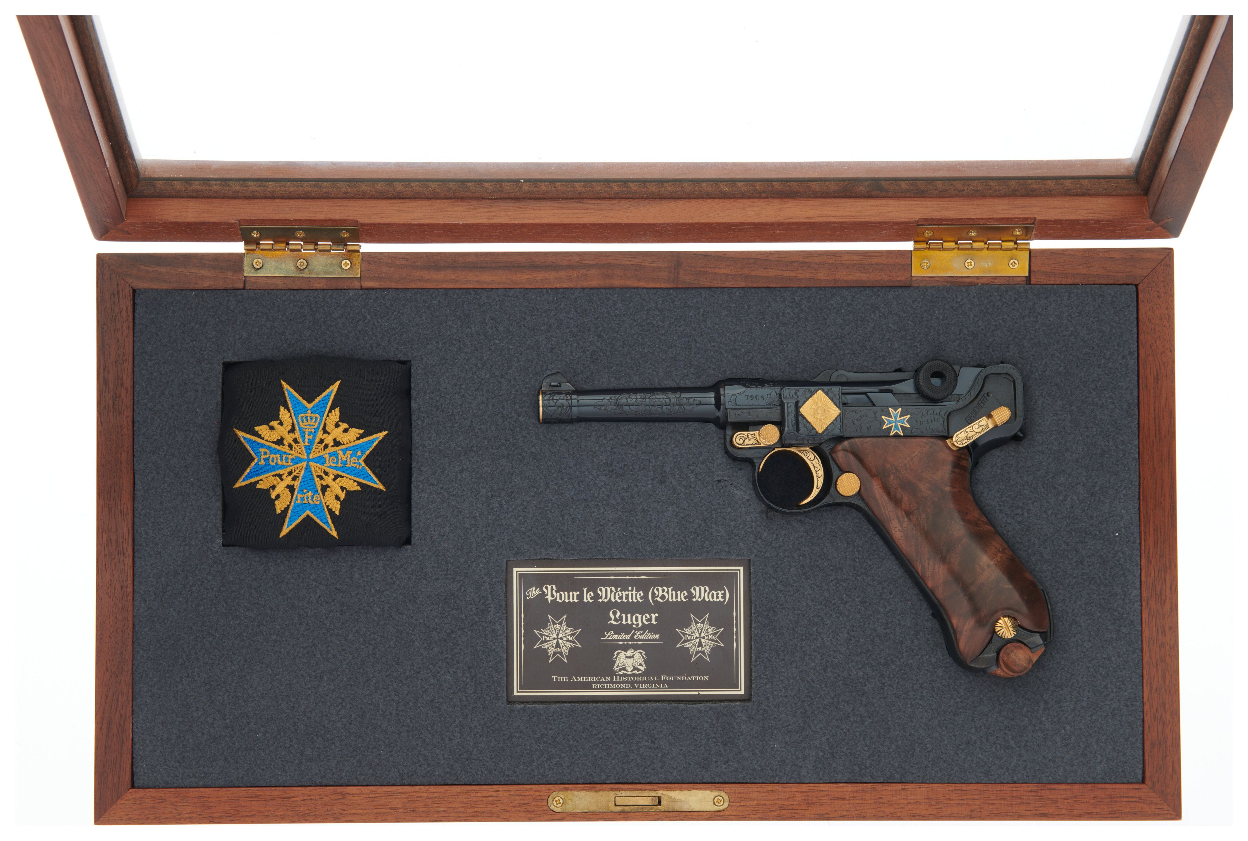 American Historical Foundation Commemorative Luger with Case | Rock ...