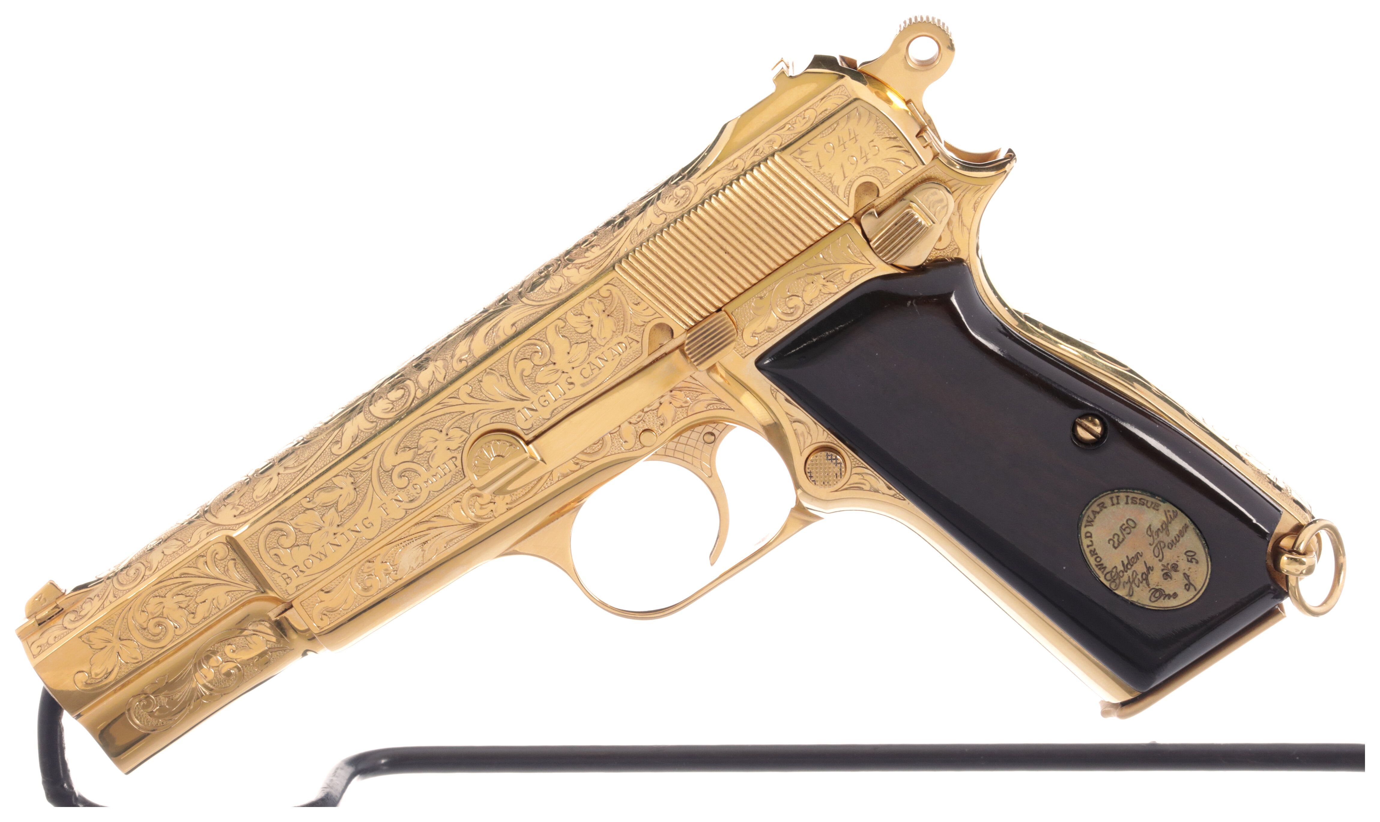 World War II Commemorative Inglis MK1* High-Power Pistol | Rock Island ...