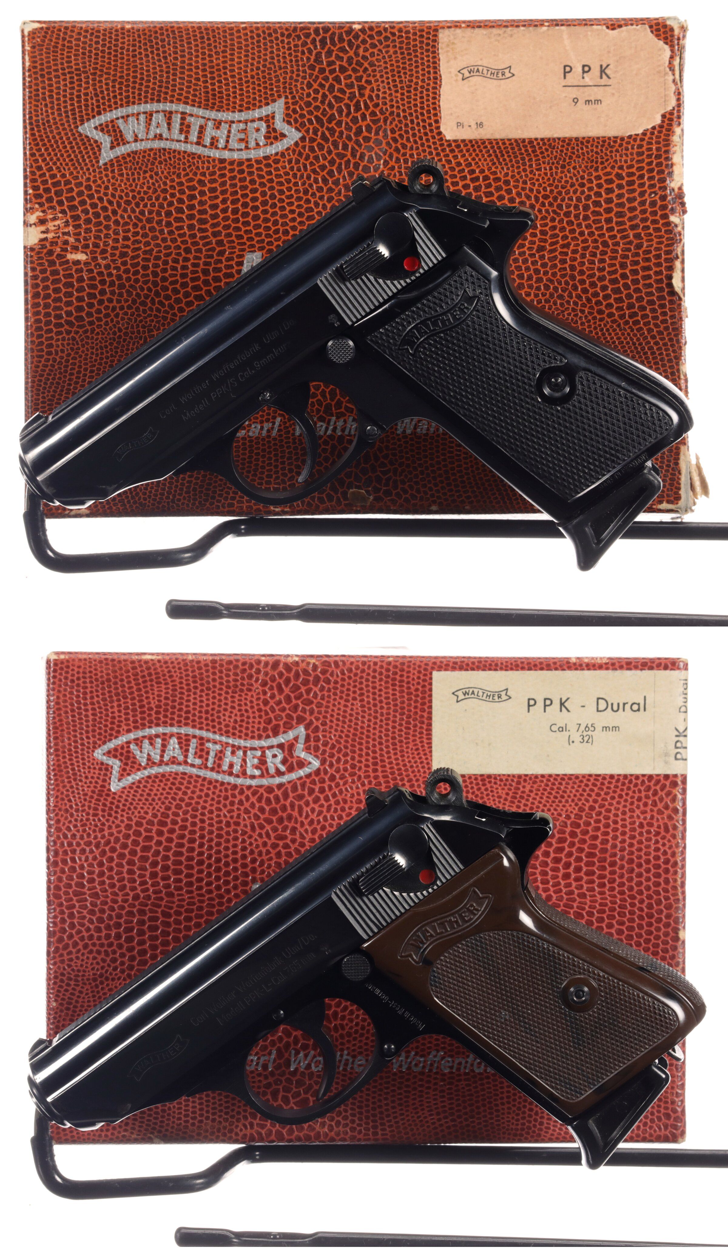 Two Walther PPK Model Pistols | Rock Island Auction