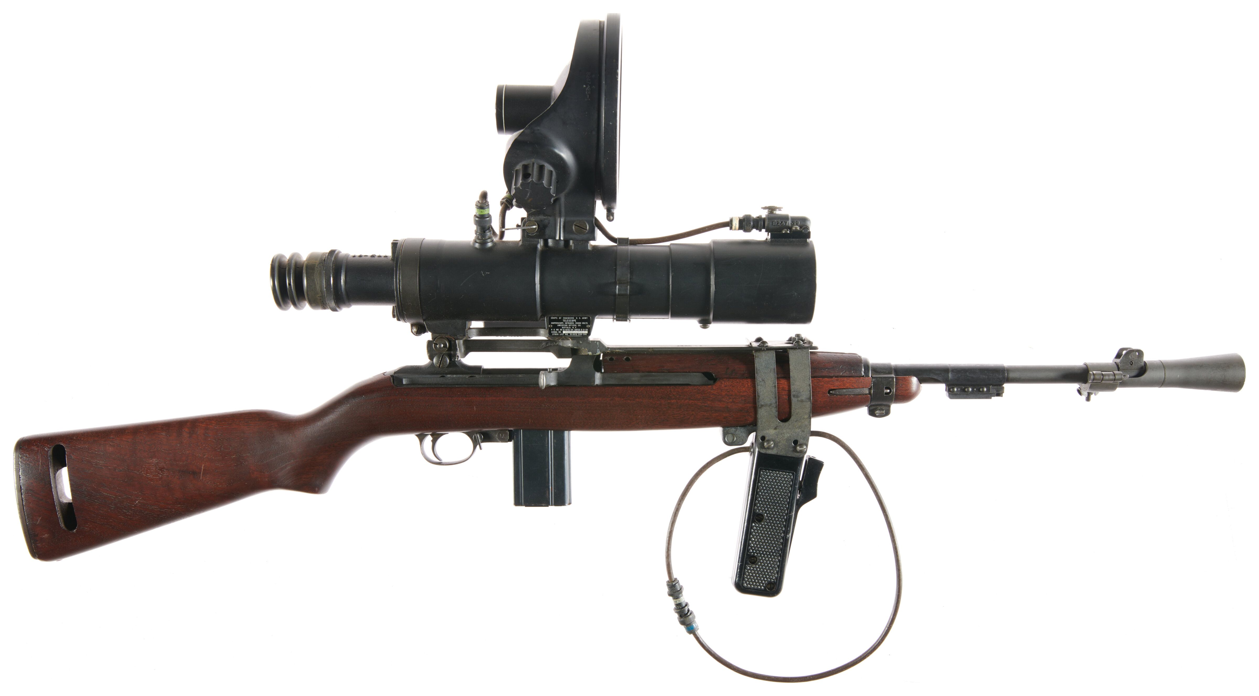 Winchester M1 Carbine with M3 Infrared Scope | Rock Island Auction