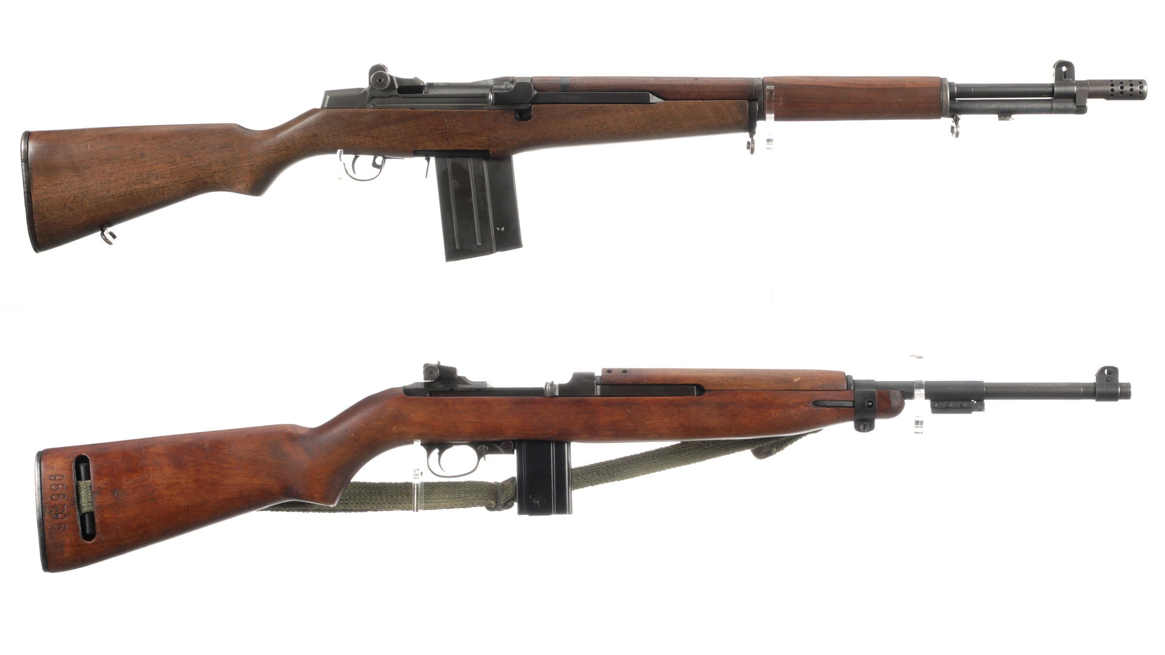 Two U.S. Military Semi-Automatic Rifles | Rock Island Auction