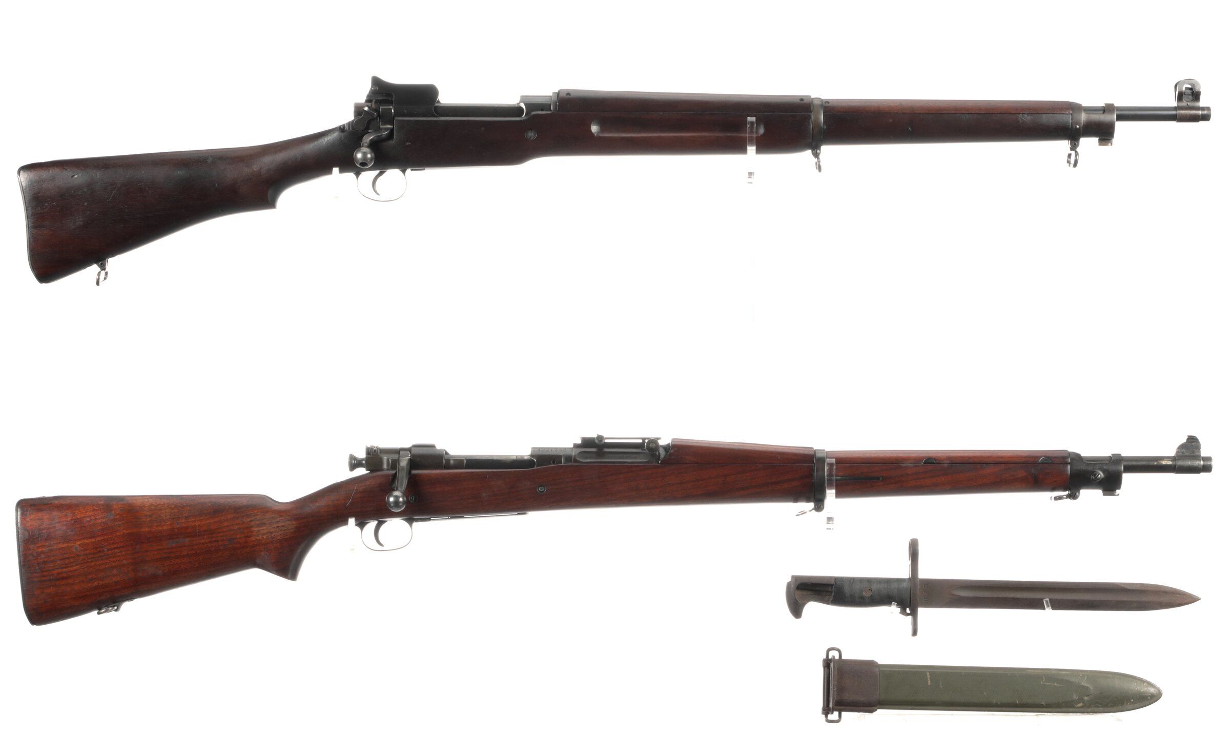 Two U.S. Remington Military Bolt Action Rifles | Rock Island Auction