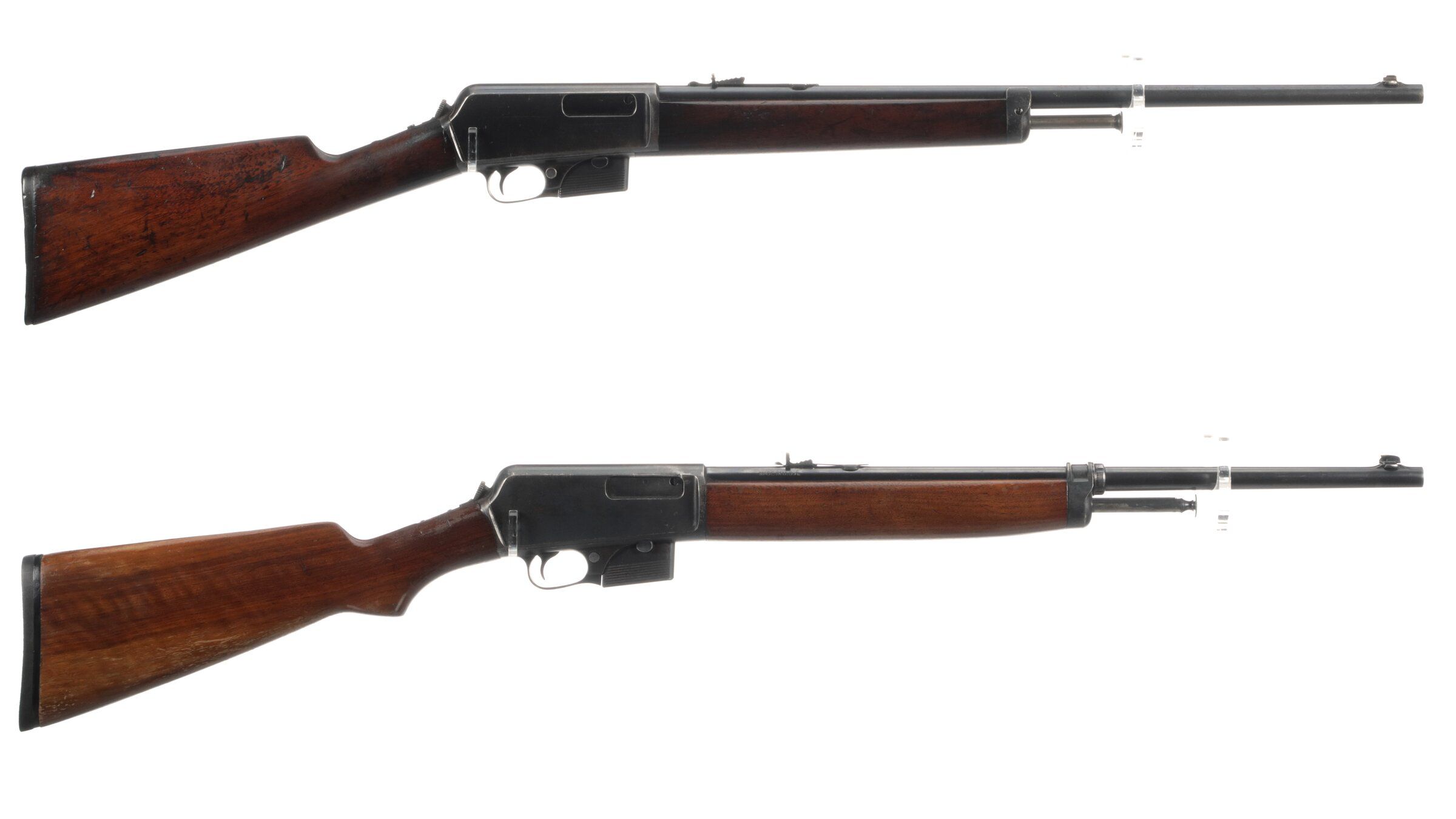 Two Winchester Auto-Loading Rifles | Rock Island Auction