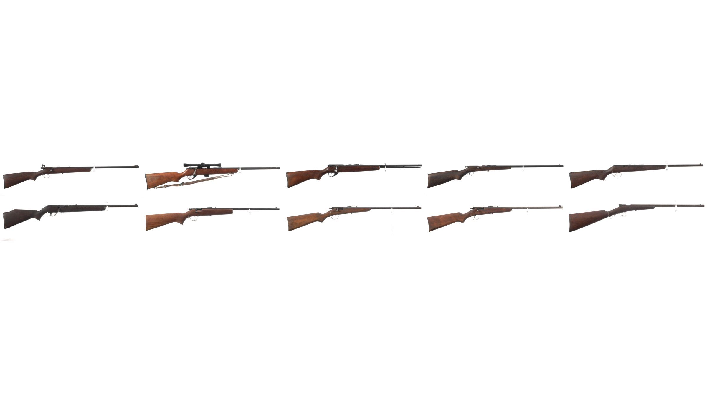 Ten Bolt Action .22 Rimfire Rifles | Rock Island Auction