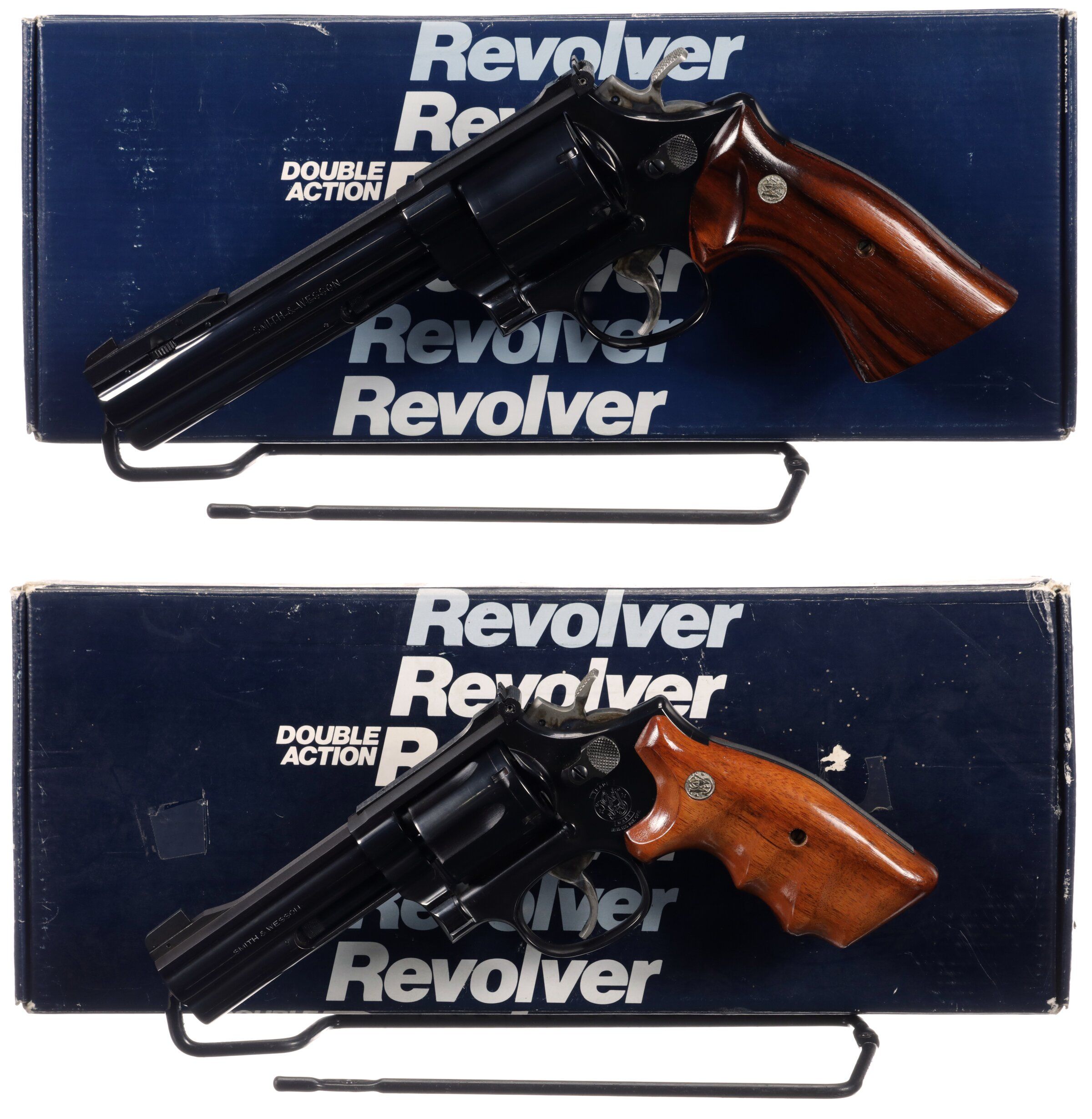 Two Smith & Wesson Double Action Revolvers with Boxes | Rock Island Auction