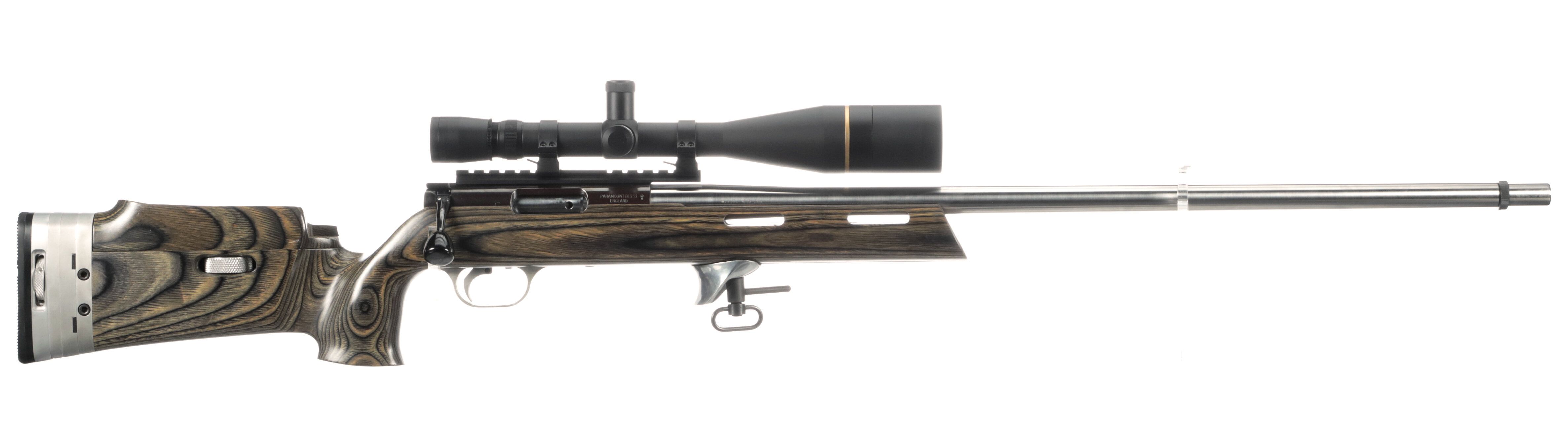 Paramount English Single Shot Bolt Action Rifle with Scope | Rock ...