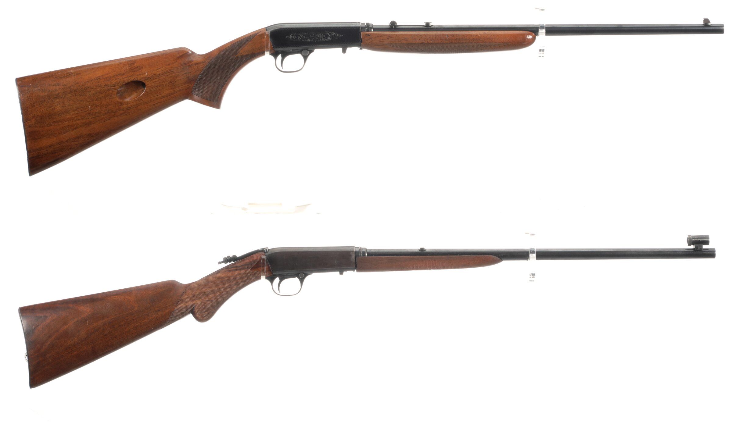 Two Belgian Browning .22 Automatic Semi-Automatic Rifles | Rock Island ...