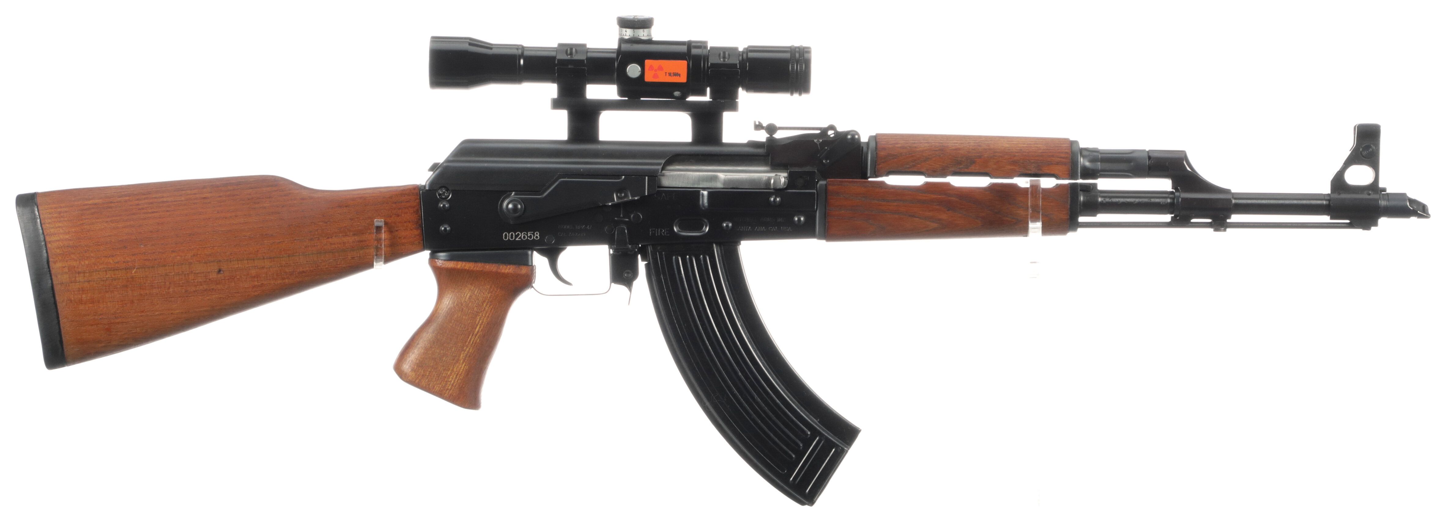Zastava RPK-47 Semi-Automatic Rifle with ZRAK Scope | Rock Island Auction