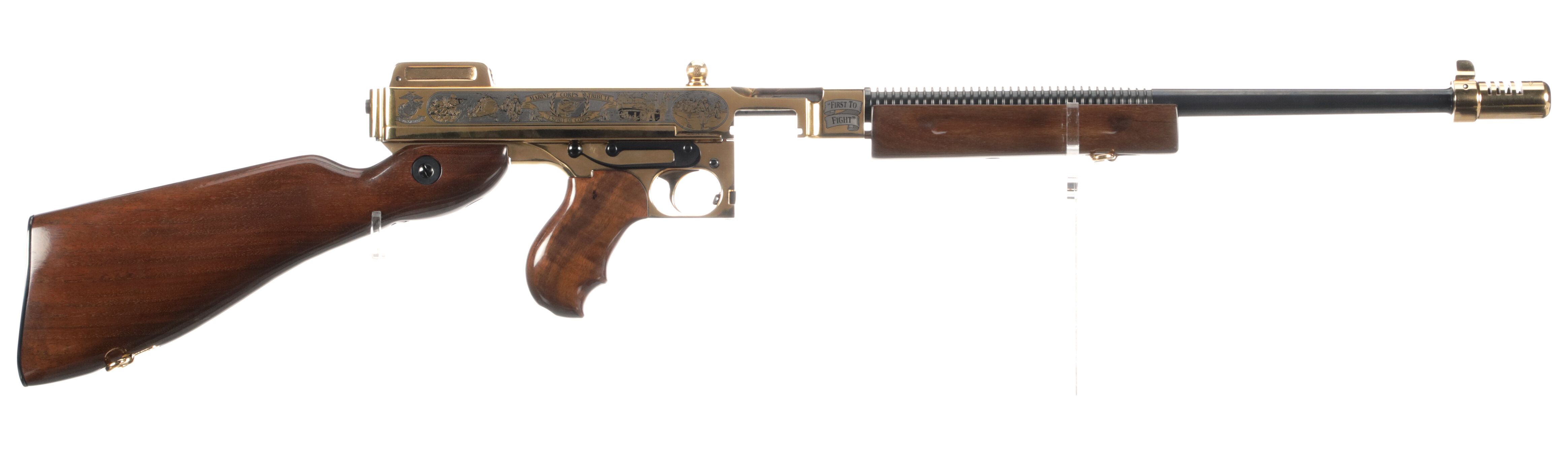 Auto-Ordnance Thompson USMC Commemorative Semi-Automatic Rifle | Rock ...