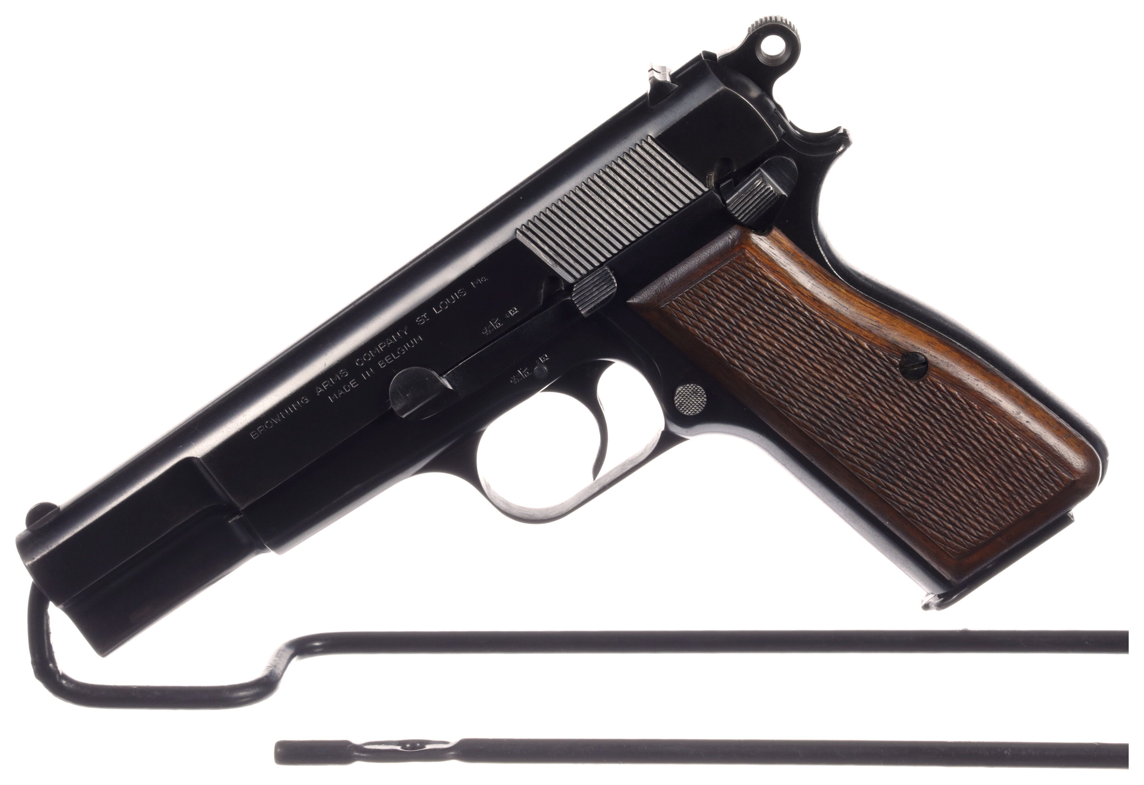 Belgian Browning High-Power Semi-Automatic Pistol | Rock Island Auction