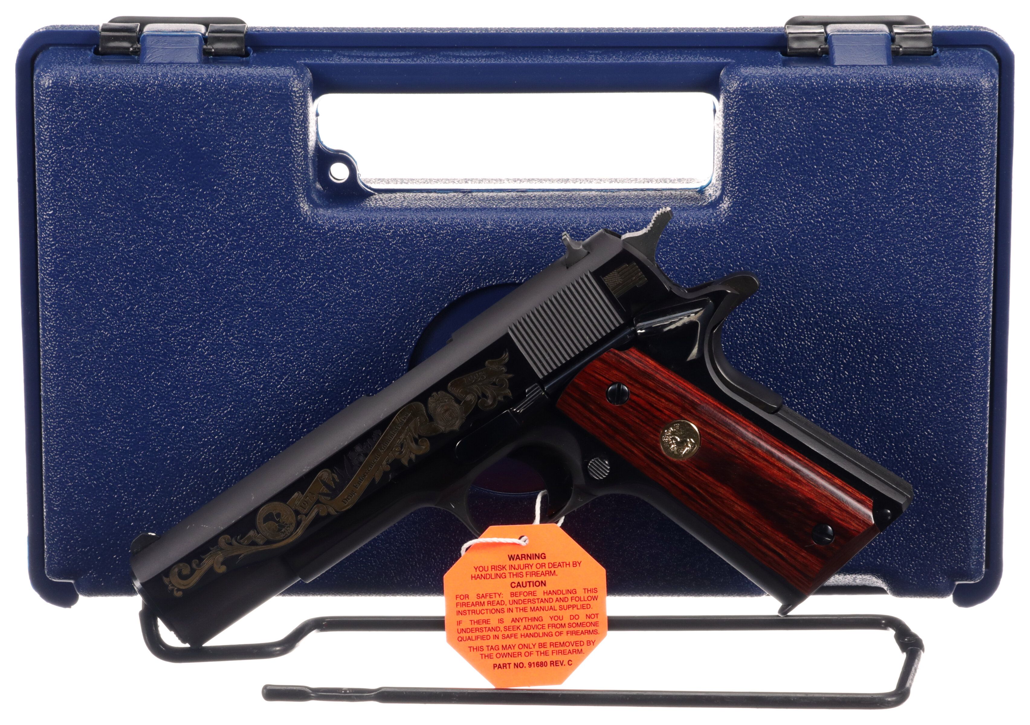 DEA Commemorative Colt Government Model 1911 | Rock Island Auction