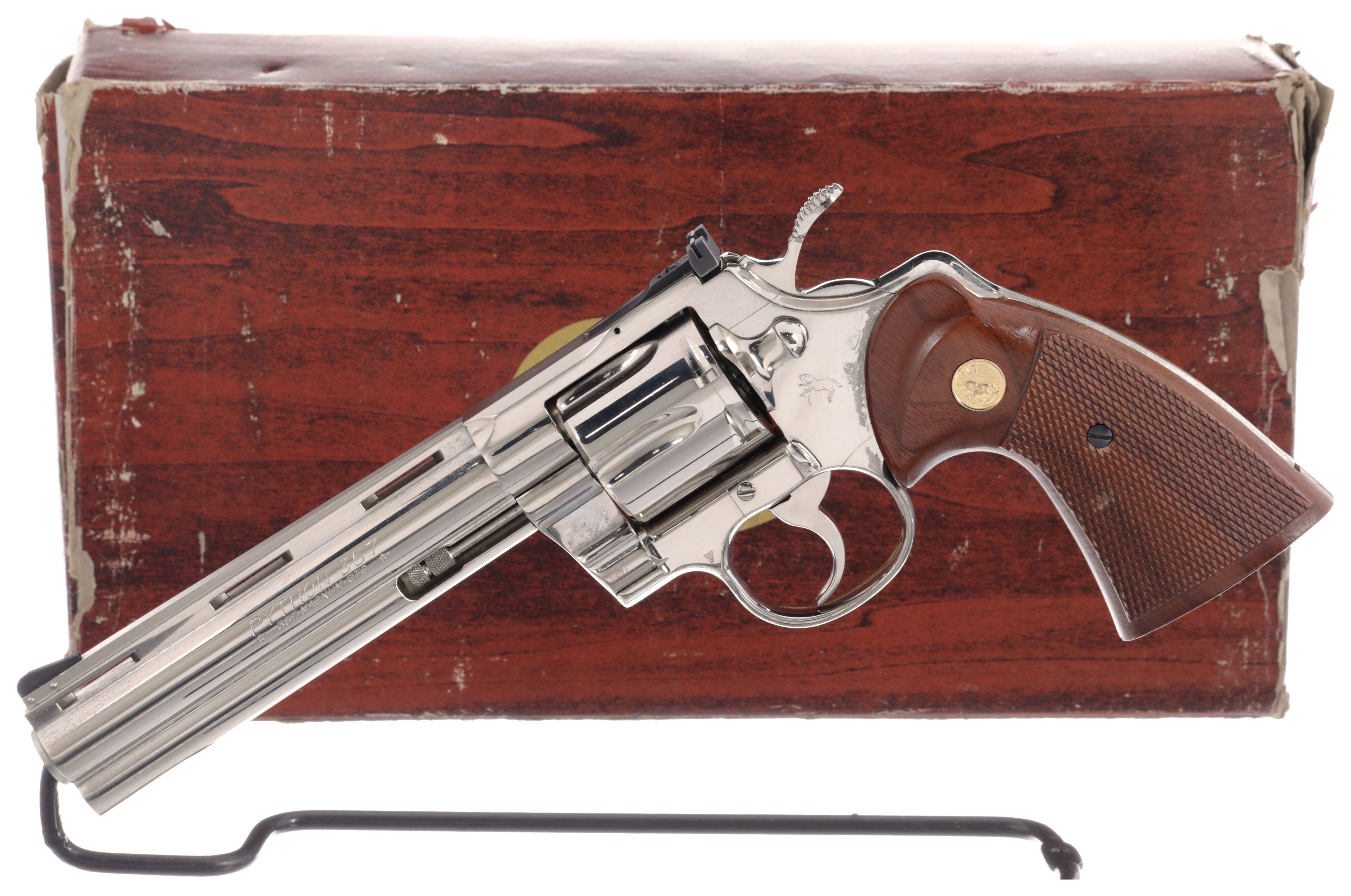 Colt Python Double Action Revolver with Box | Rock Island Auction