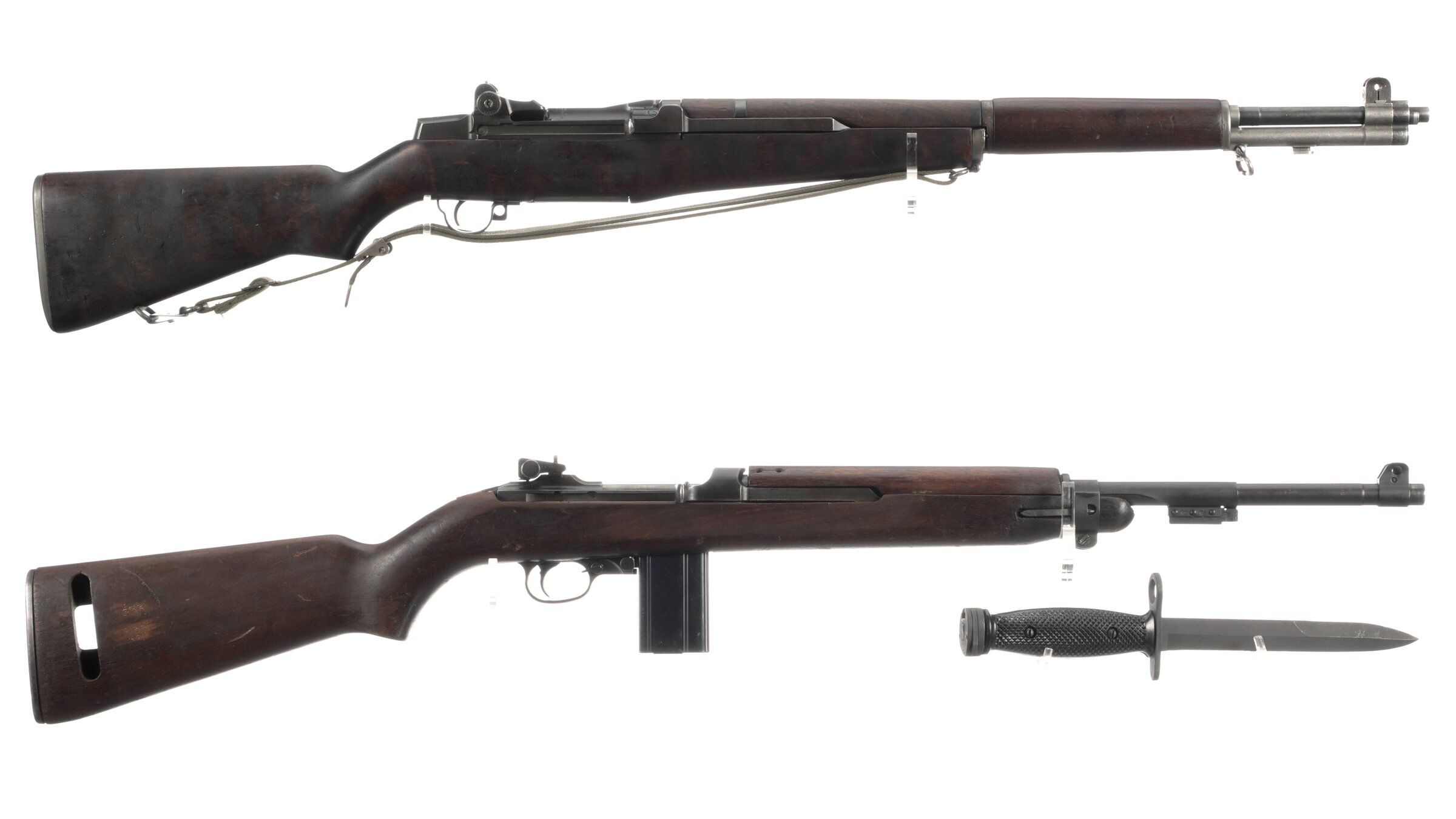 Two U.S. Semi-Automatic Long Guns | Rock Island Auction