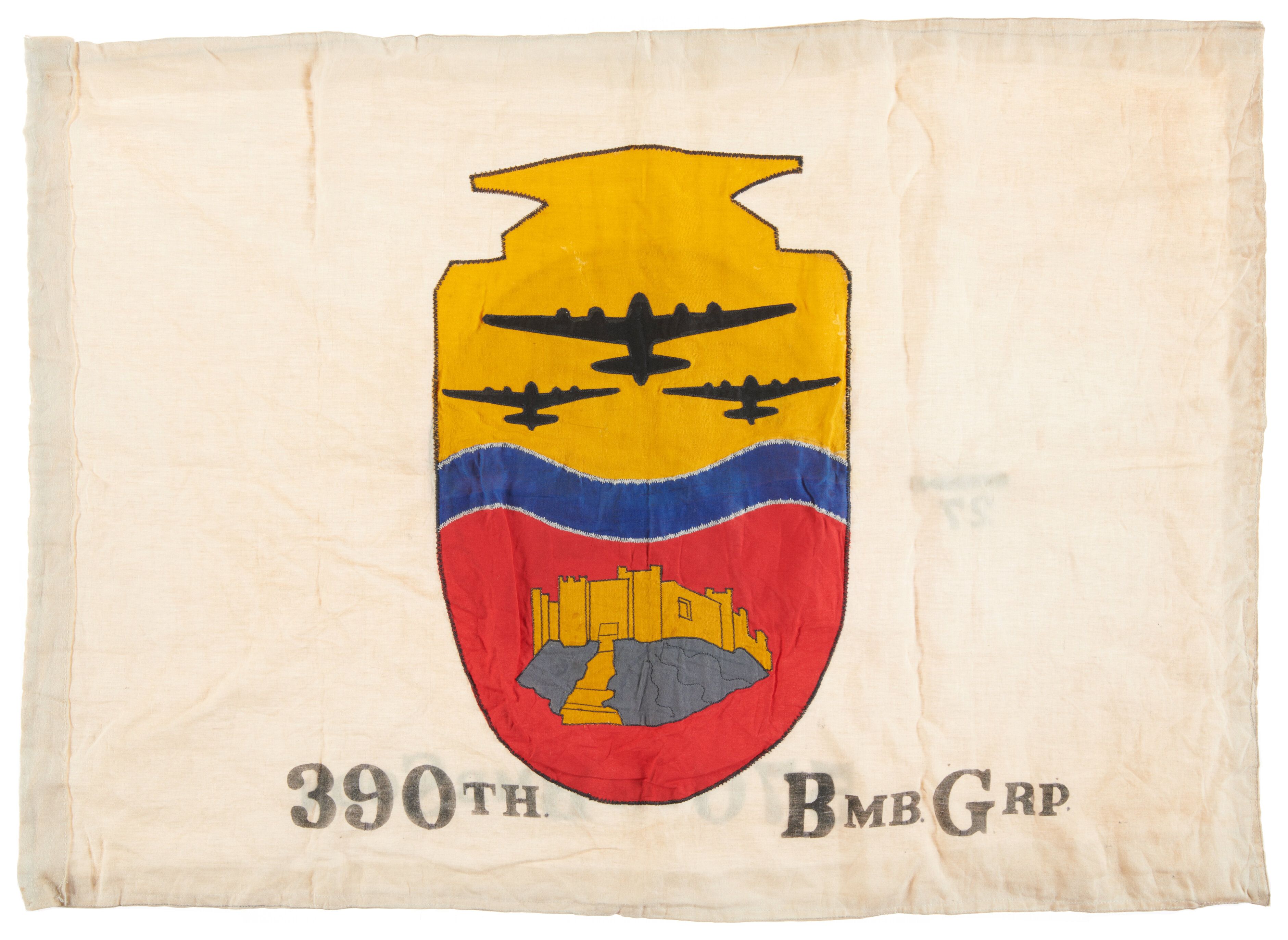 Flag for the 570th Bomb Squadron of the 390th Bomb Group | Rock Island ...
