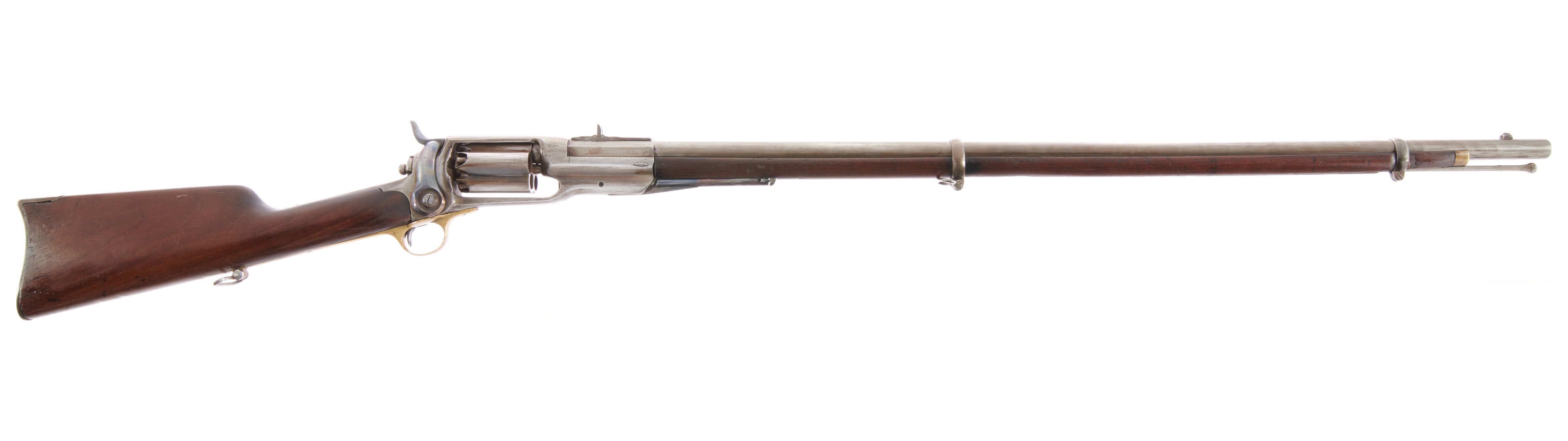 Colt Model 1855 Full Stock Military Percussion Revolving Rifle | Rock ...