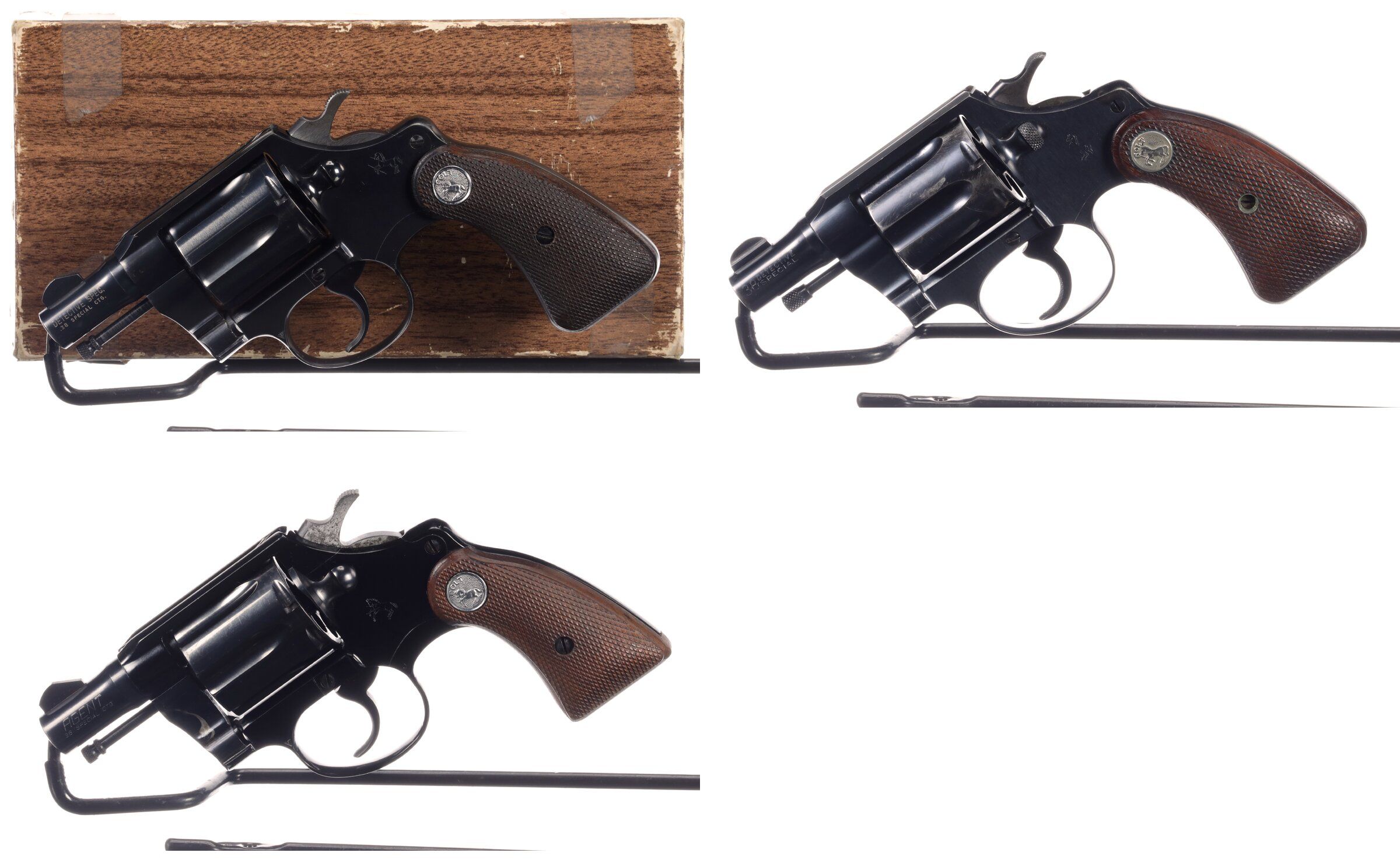 Three Colt Snub-Nosed Revolvers | Rock Island Auction