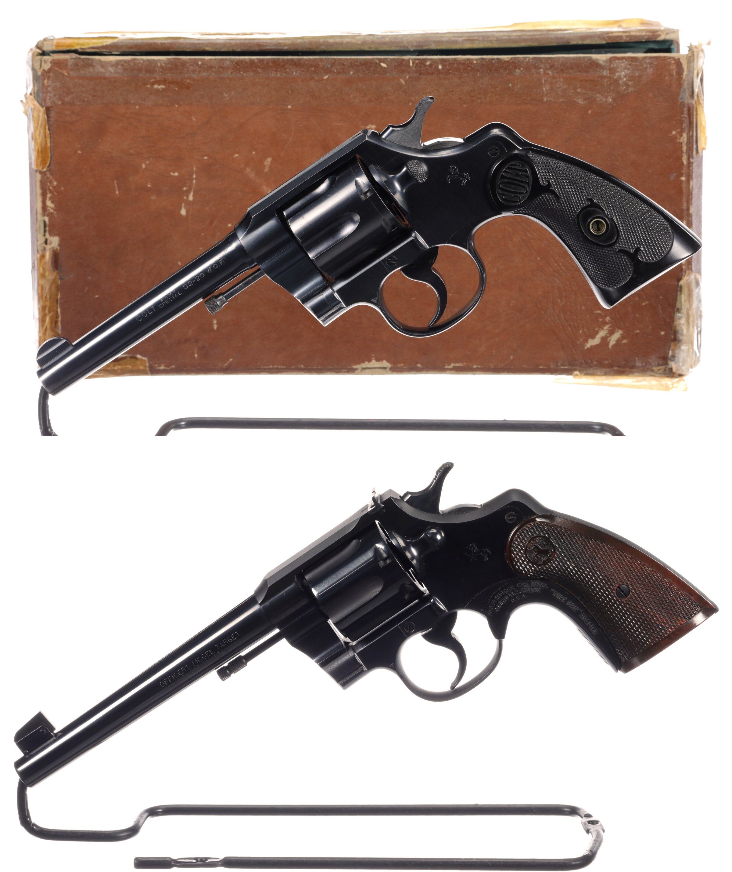 Two Colt Double Action Revolvers | Rock Island Auction