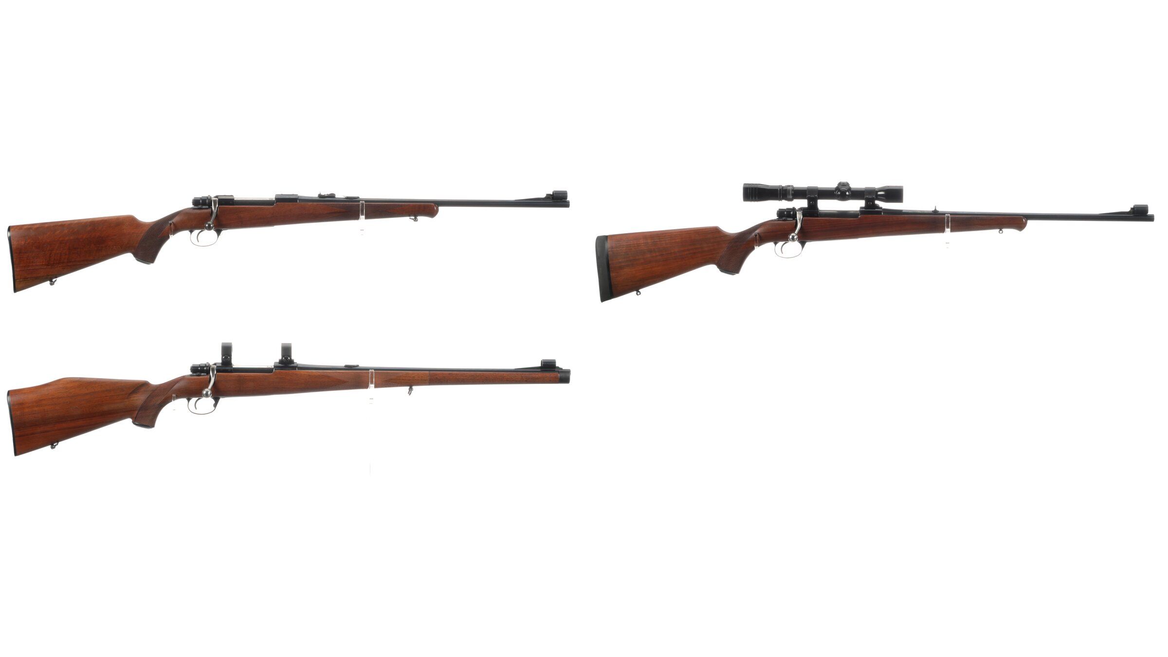 Three Husqvarna Model 1600 Bolt Action Rifles | Rock Island Auction